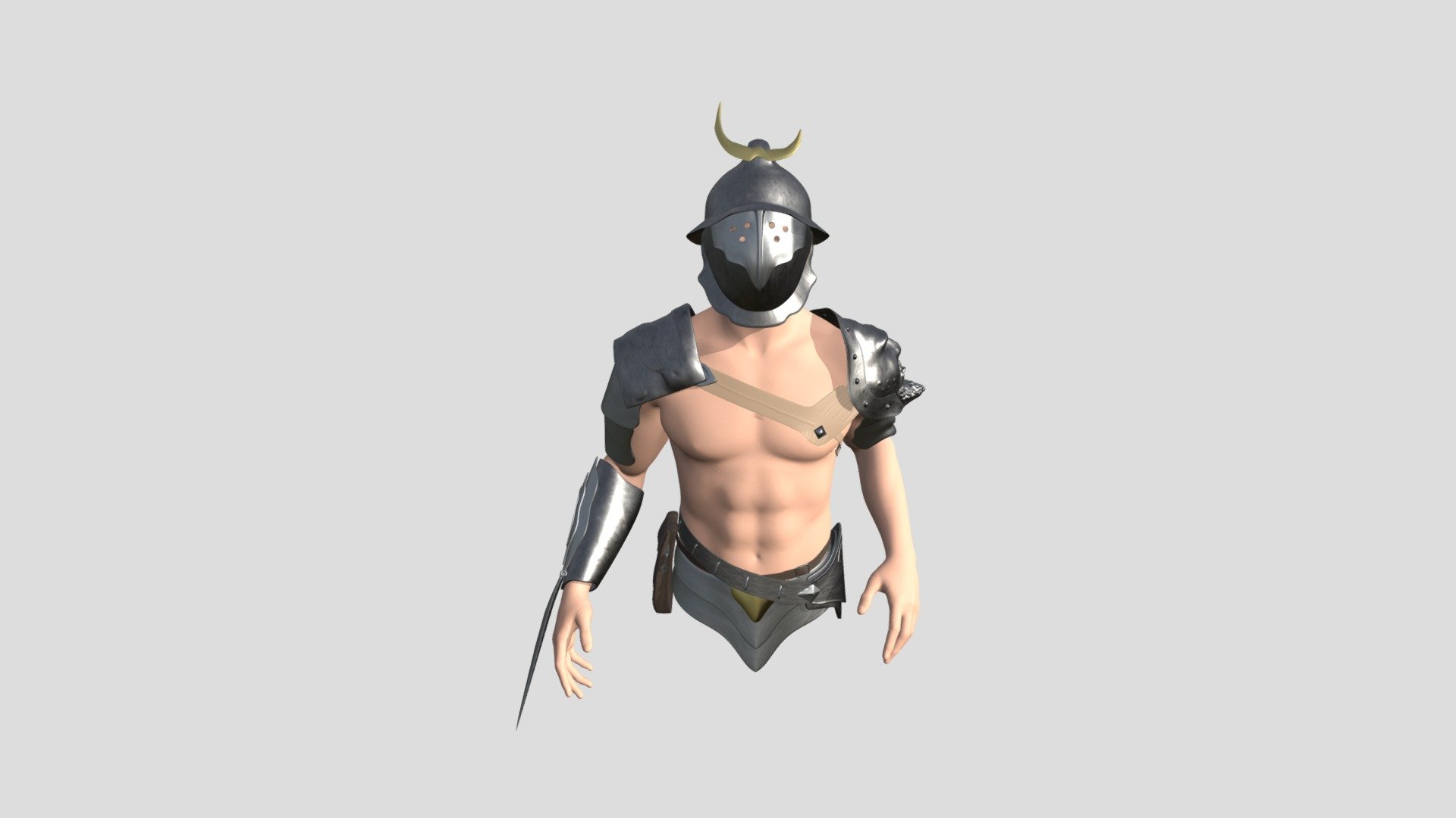 Gladiator - 3D model by JeroenMusschoot [7679d59] - Sketchfab