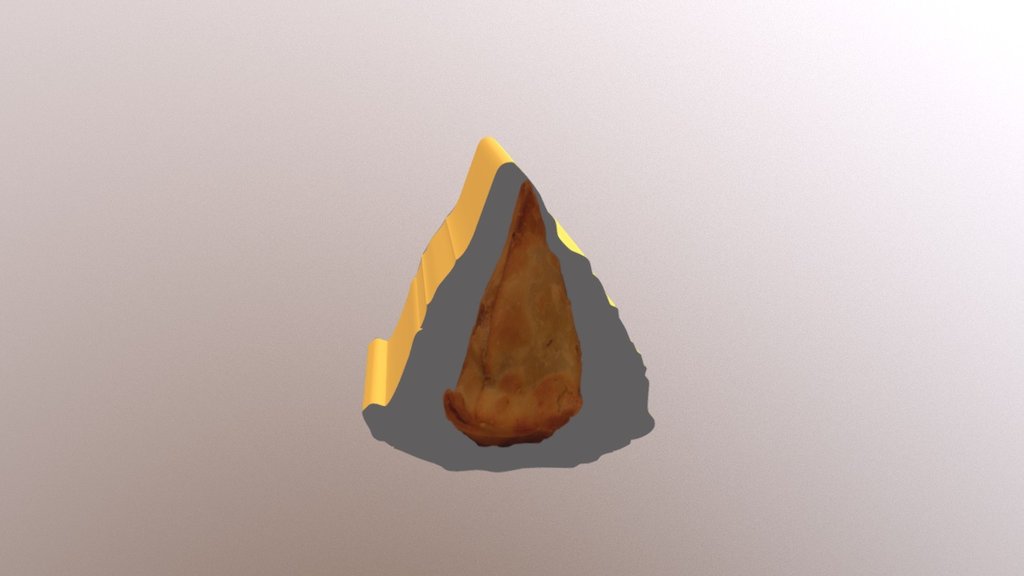 Samosa 3 - 3D model by Brihathi [767b568] - Sketchfab