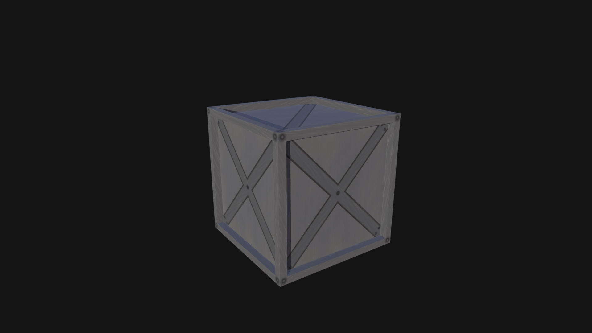 Metal Crate - 3D model by ConnorMartin [767c45b] - Sketchfab