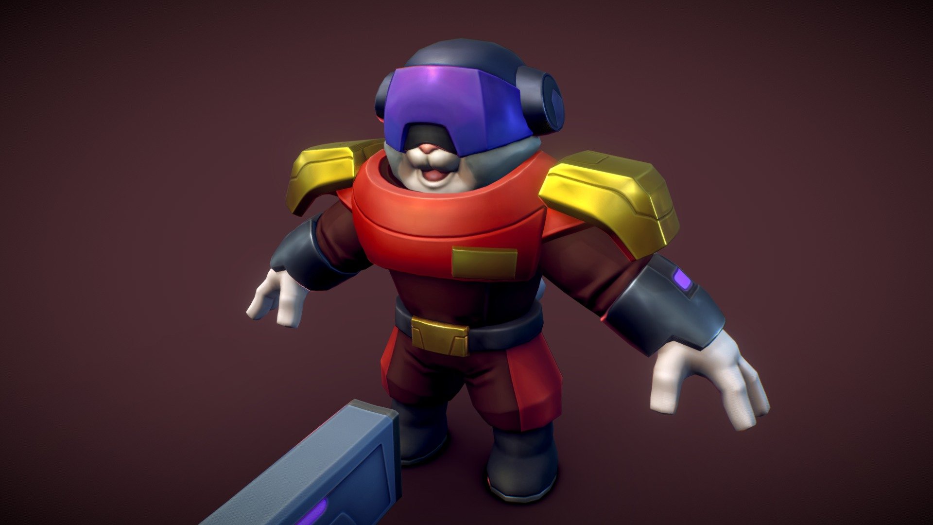 Sam Skin2 - Preview - 3D model by BitGem [767d8cc] - Sketchfab