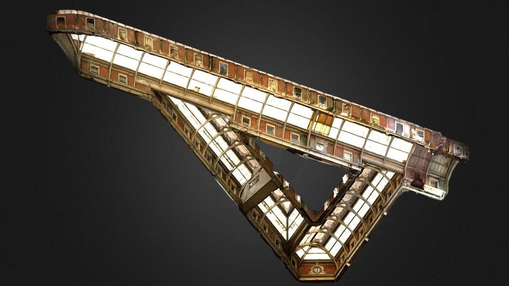 Smithfield Fish Market - Roof - 3D model by DigVentures [767e089 ...