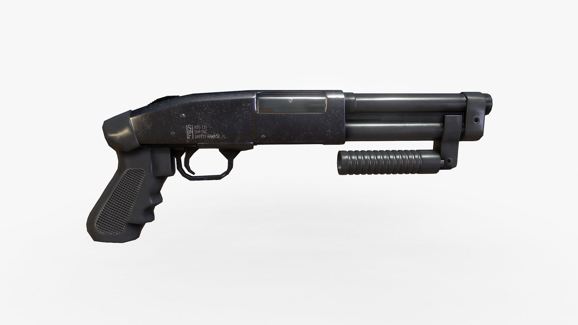 super shorty shotgun (Substance Painter) - Download Free 3D model by ...