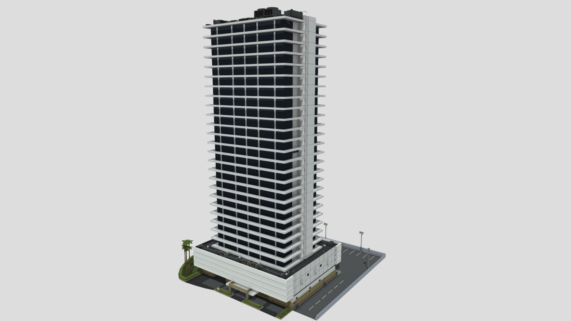 LOW POLY ECLIPSE TOWERS - Buy Royalty Free 3D model by Phazan Product ...