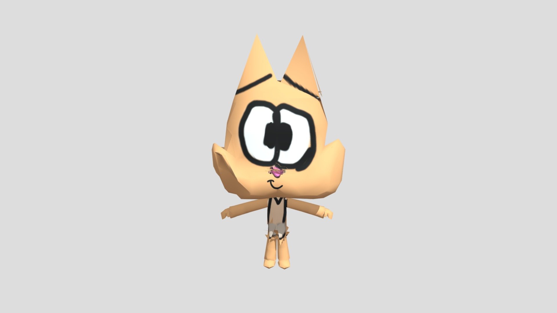 Conroy Cat 3D - Download Free 3D model by supermariholmes2009 [767fae5 ...