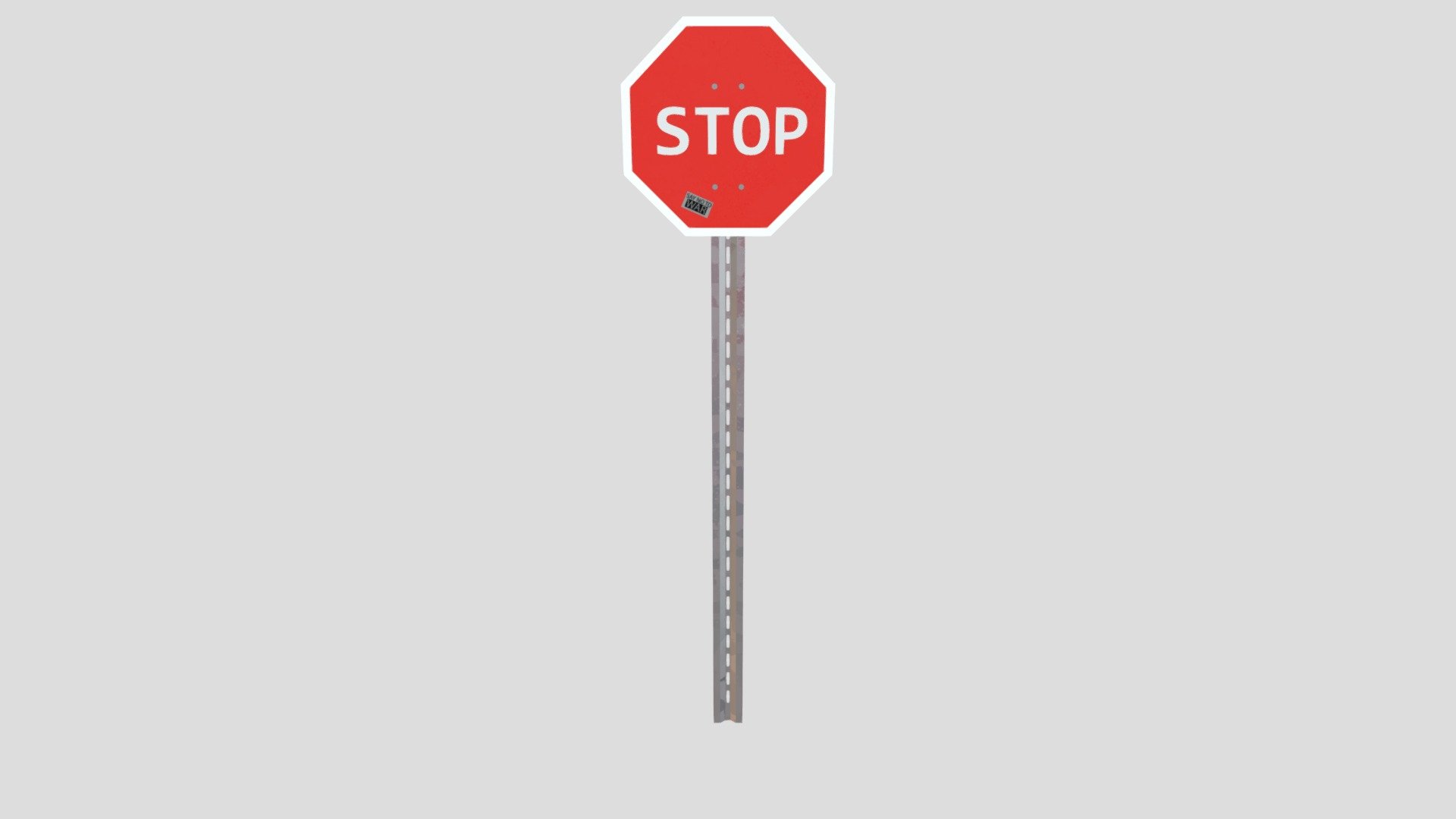 CIVIL ENGINEERING STOP SIGN - Download Free 3D model by RadioactiveAG ...