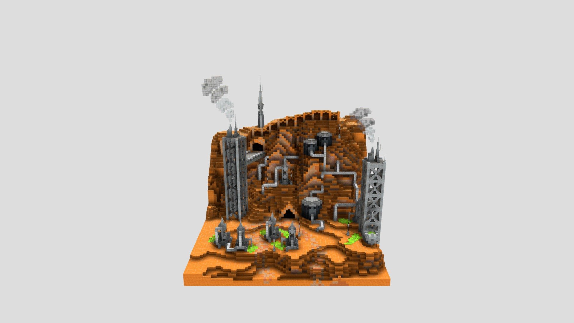 Battlefront 2 inspired Kessel spice mines - Download Free 3D model by ...