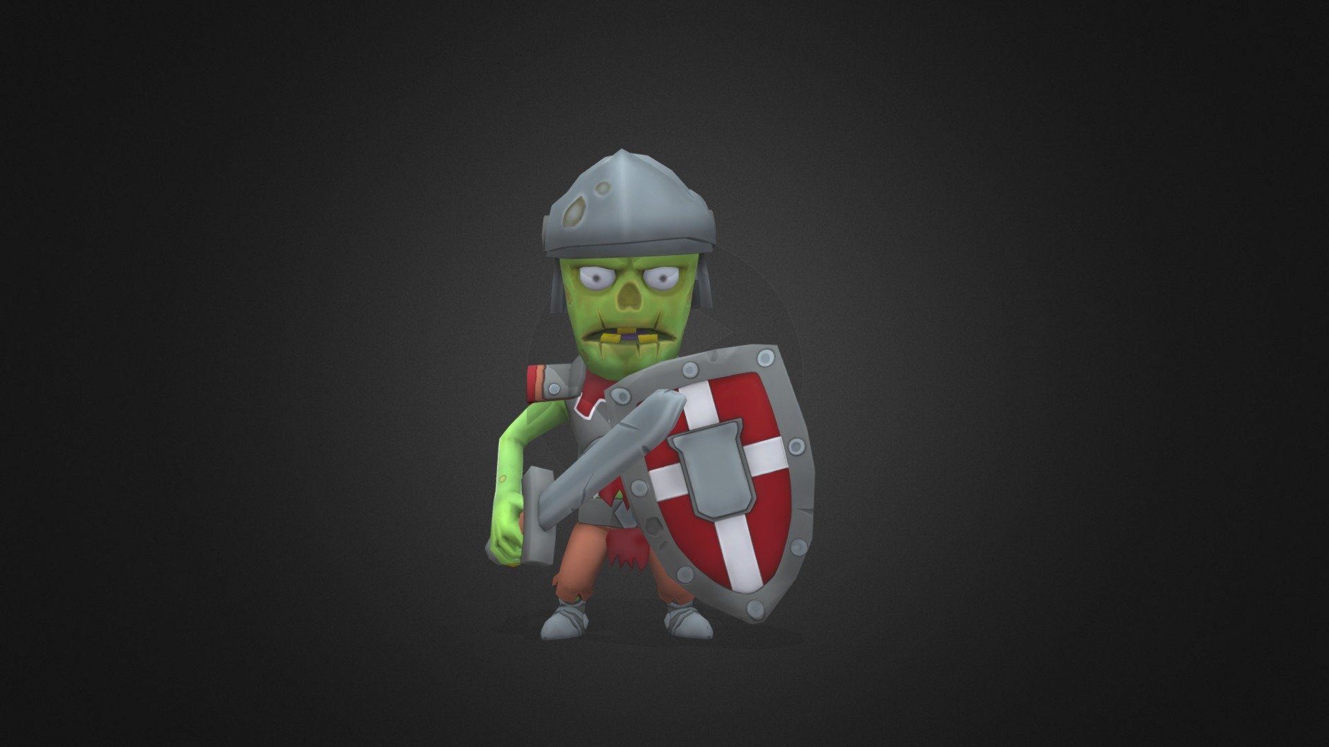 zombie knight - 3D model by siberiya [76848b7] - Sketchfab