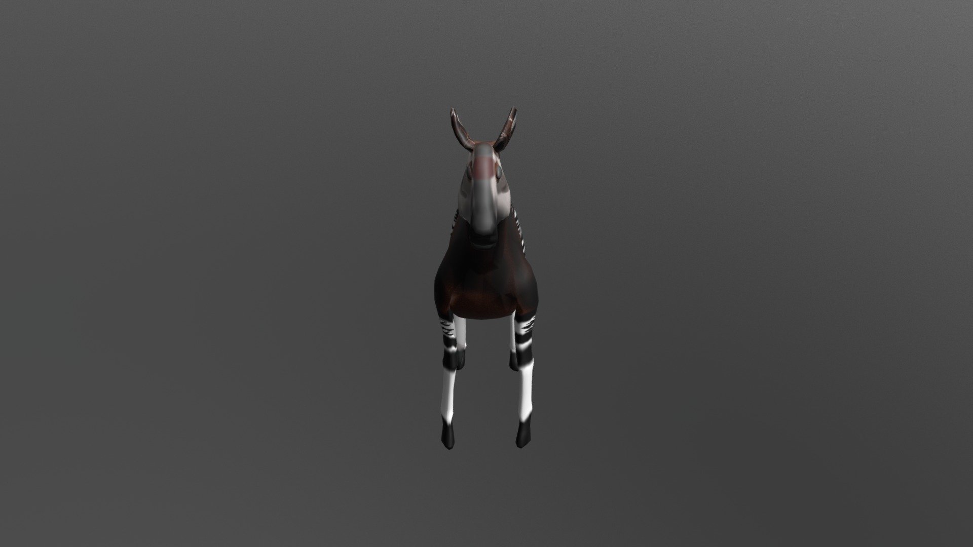 Okapi - 3D model by christinartist [7684bbf] - Sketchfab