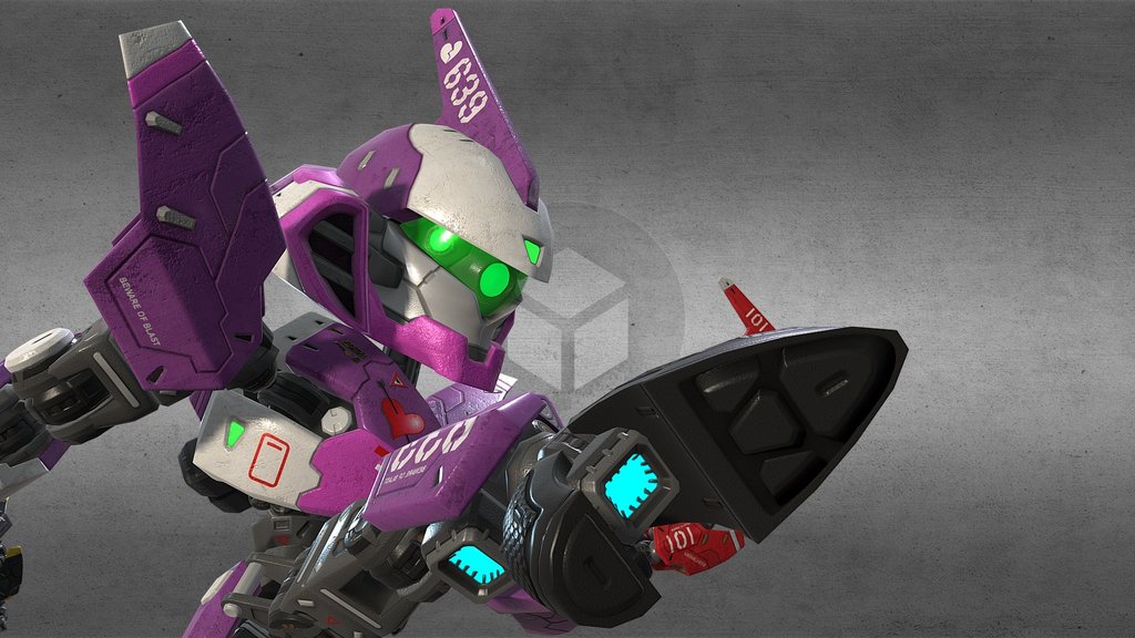 Mecha Model - A 3D model collection by luigi_Mk02 (@luigi012) - Sketchfab