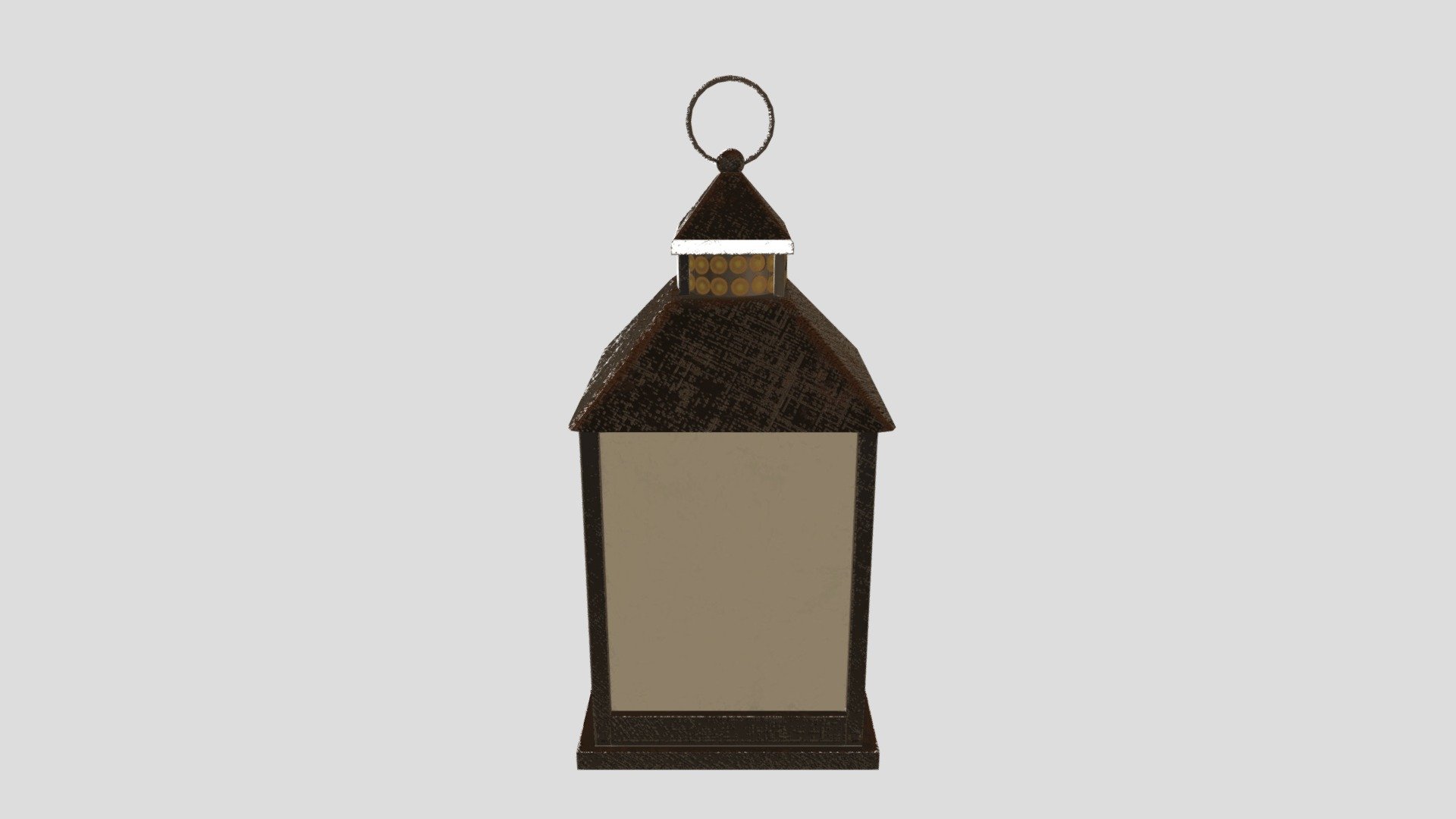 Lantern_Textured - 3D model by lindseys [7686896] - Sketchfab