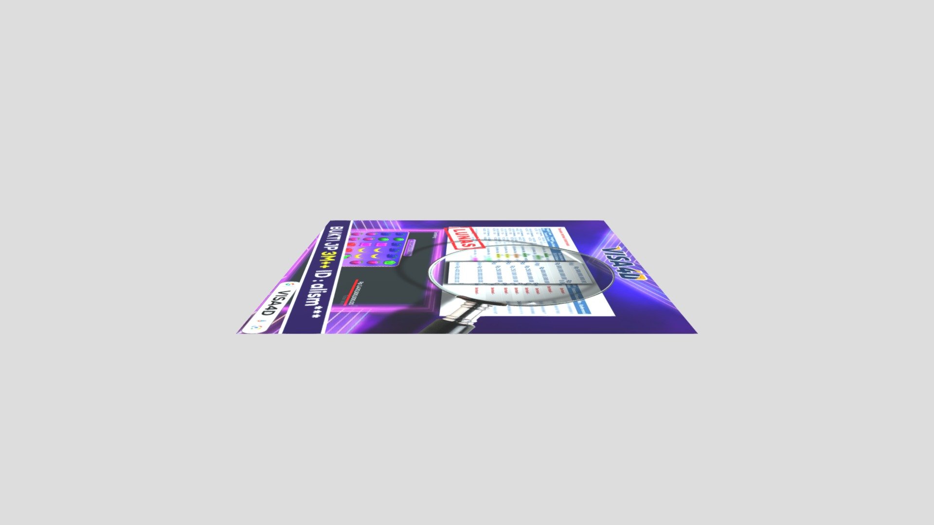 BERAPAPUN PASTI DIBAYARKAN HANYA DI VISA4D 3M++ - 3D model by VISA4D ...