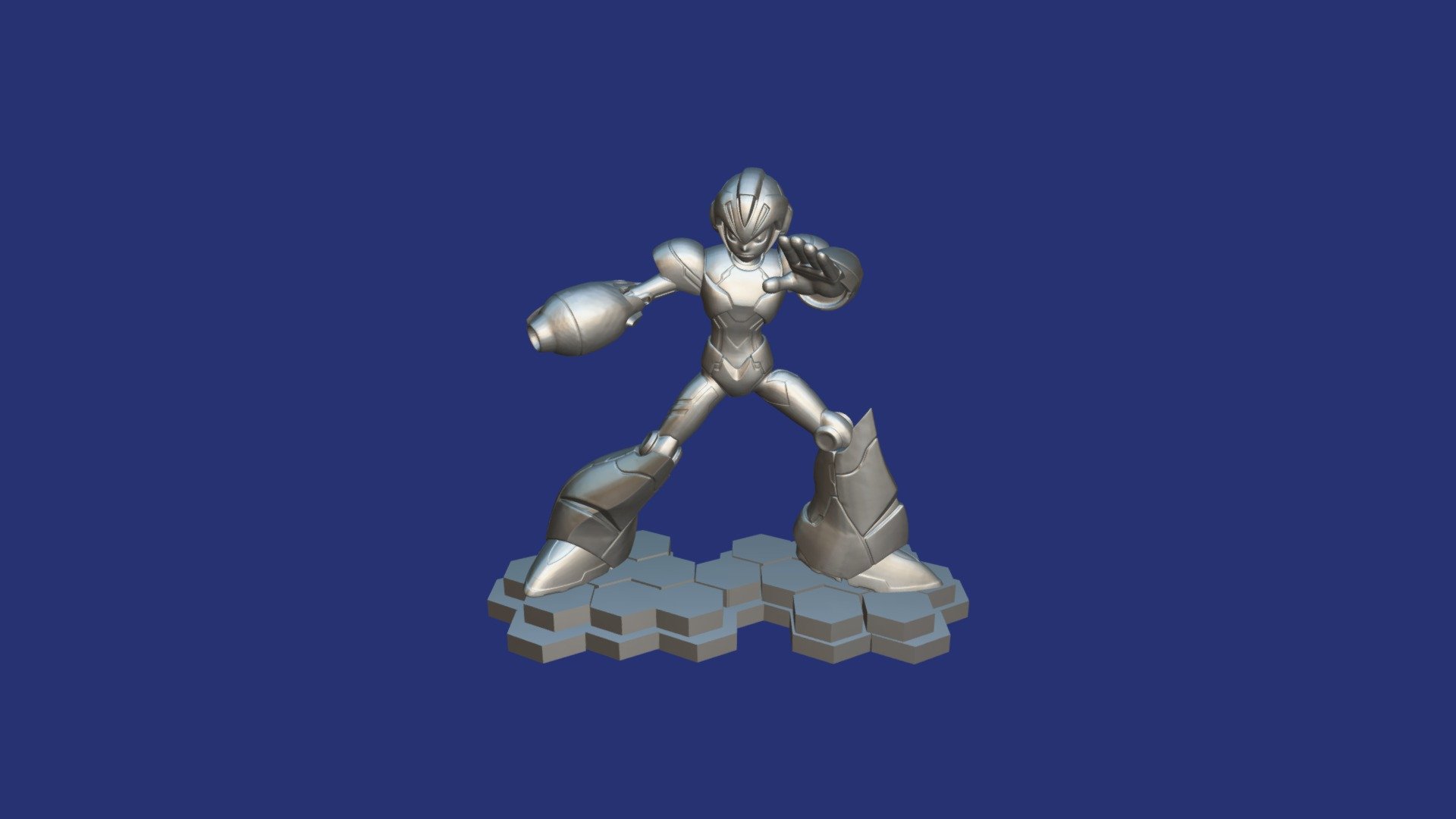 megaman - Download Free 3D model by 3d.impressoesltda [7686f7c] - Sketchfab
