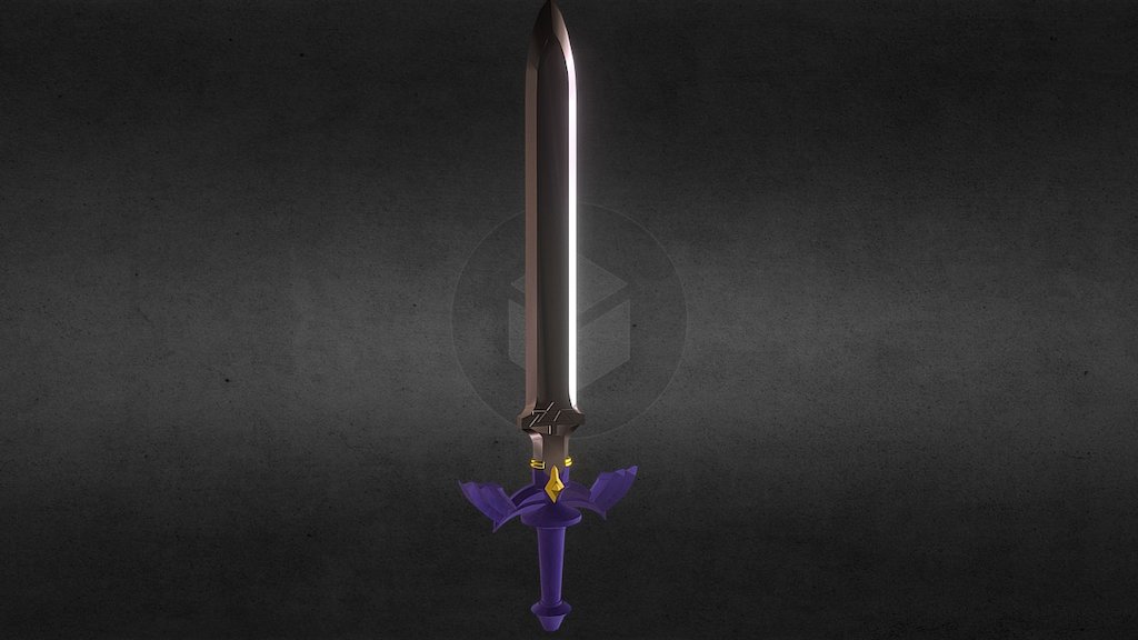Master Sword - 3D model by Logan Smith (@lsmith17) [76872f6] - Sketchfab