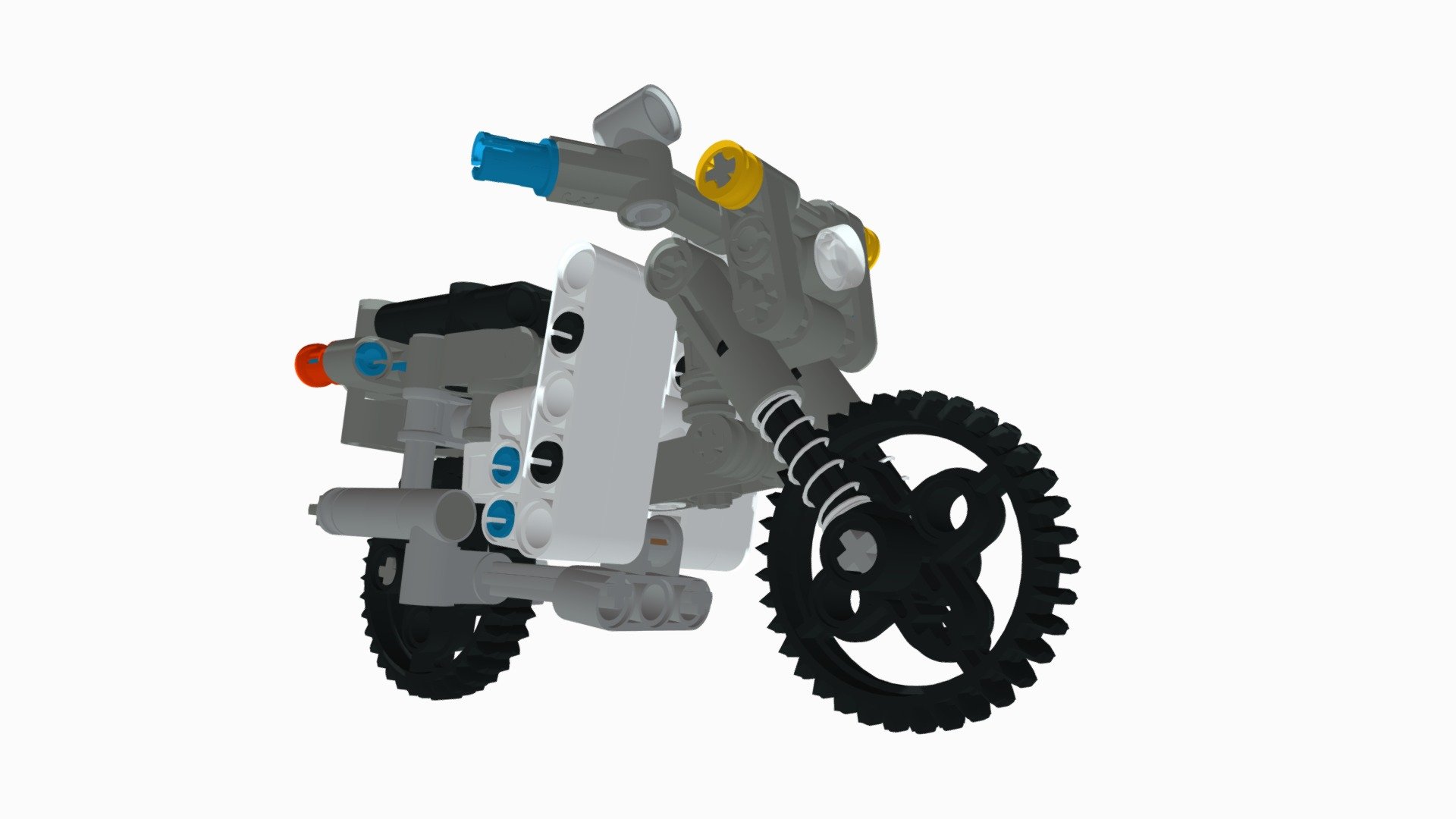 LEGO MOC - Honda C70 Motorcub - Download Free 3D model by zumaidi ...