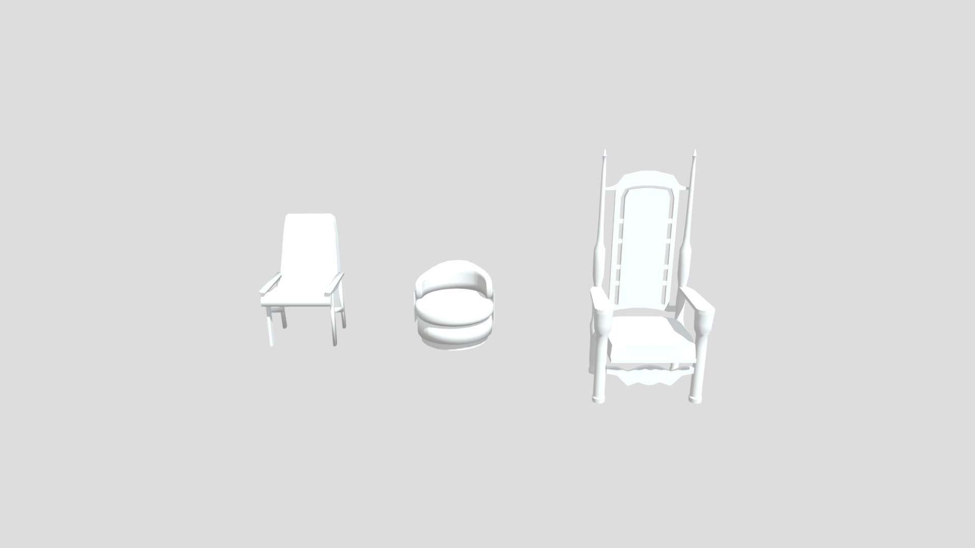 Chair Normal And Smooth - 3D model by olgano4 [7688b52] - Sketchfab