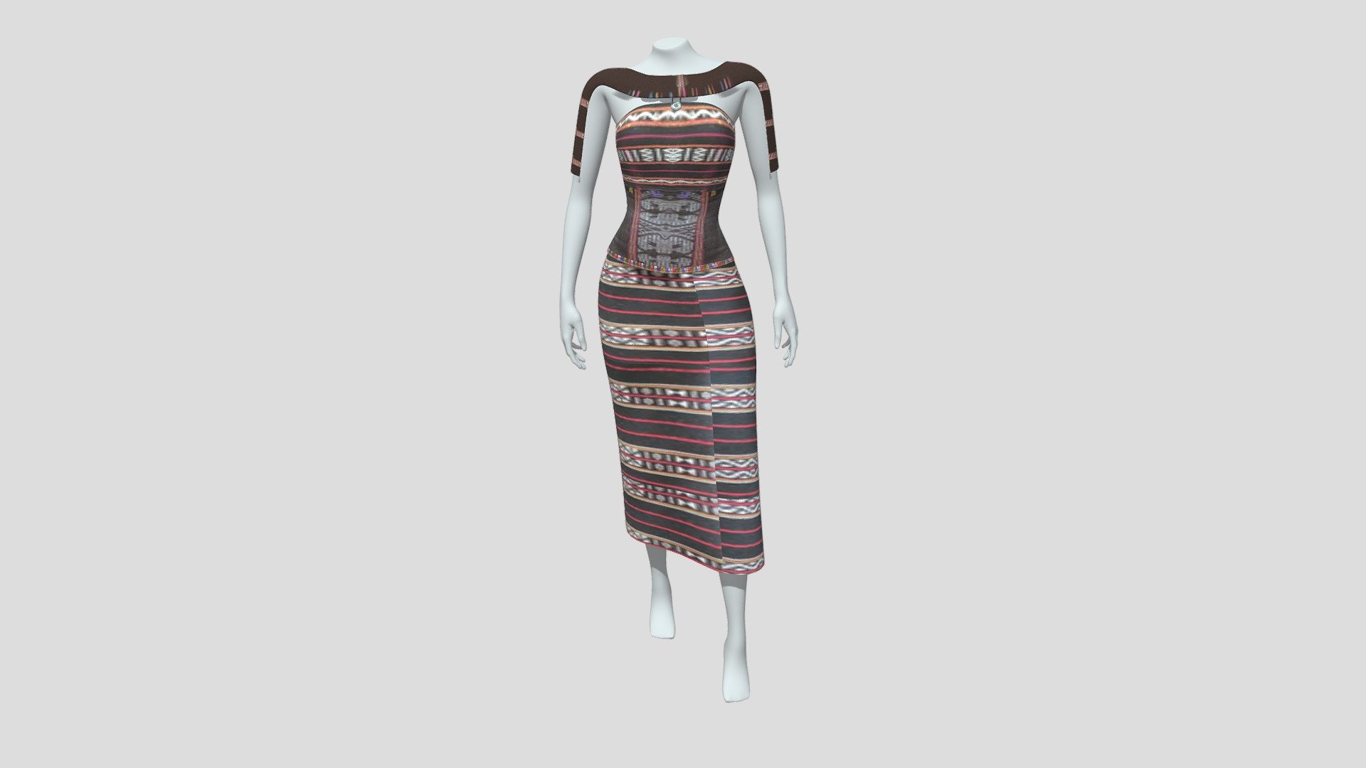 1 Set Rungus Woman (EMP SBH 31A) - Download Free 3D model by ...