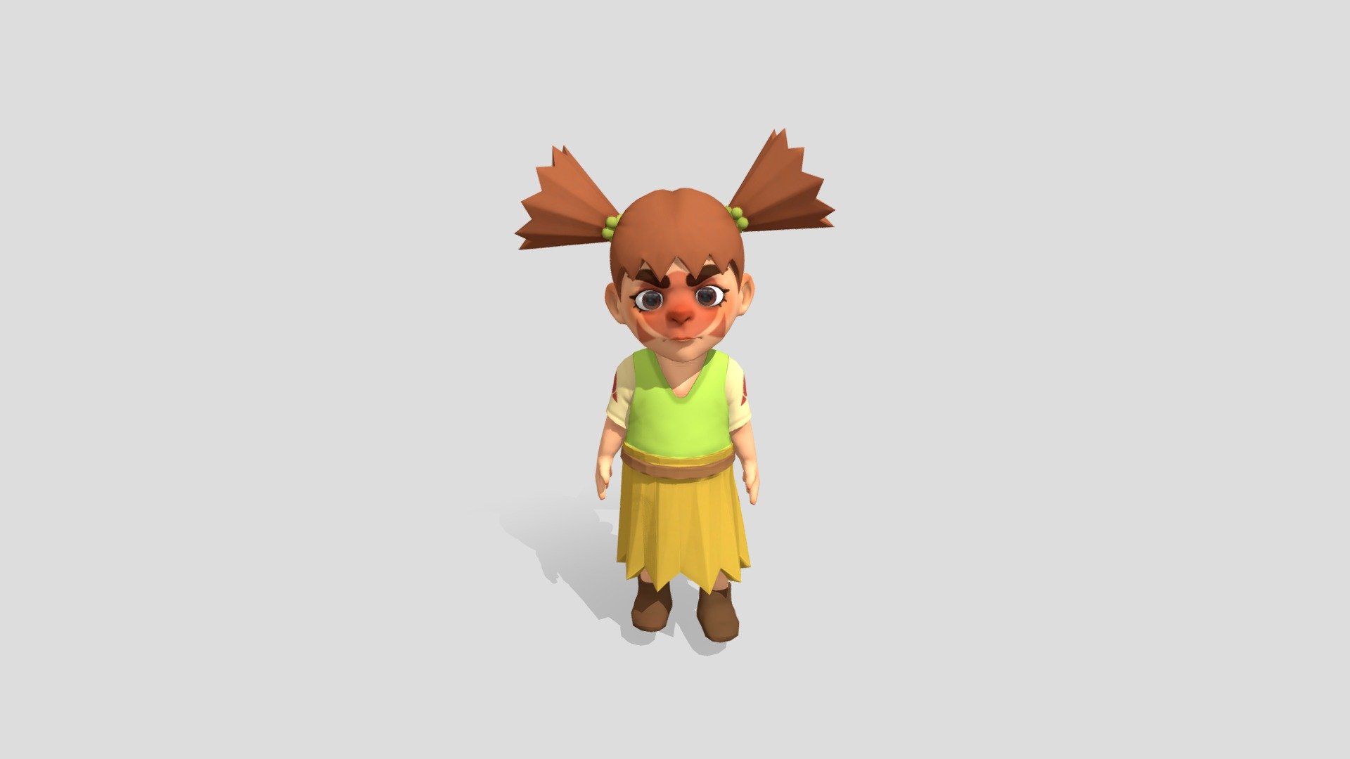 Enoki - Character Model / Animation - 3D model by amber (@ambergroy ...