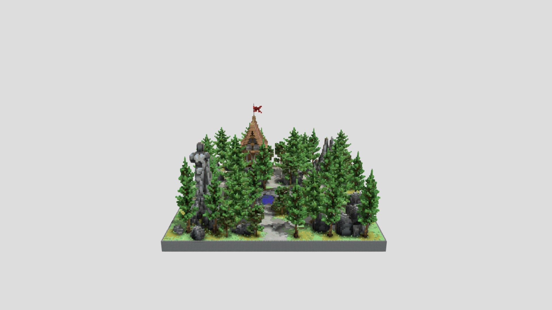 CavePvP KitMap Spawn - Download Free 3D model by NaydrusS ...