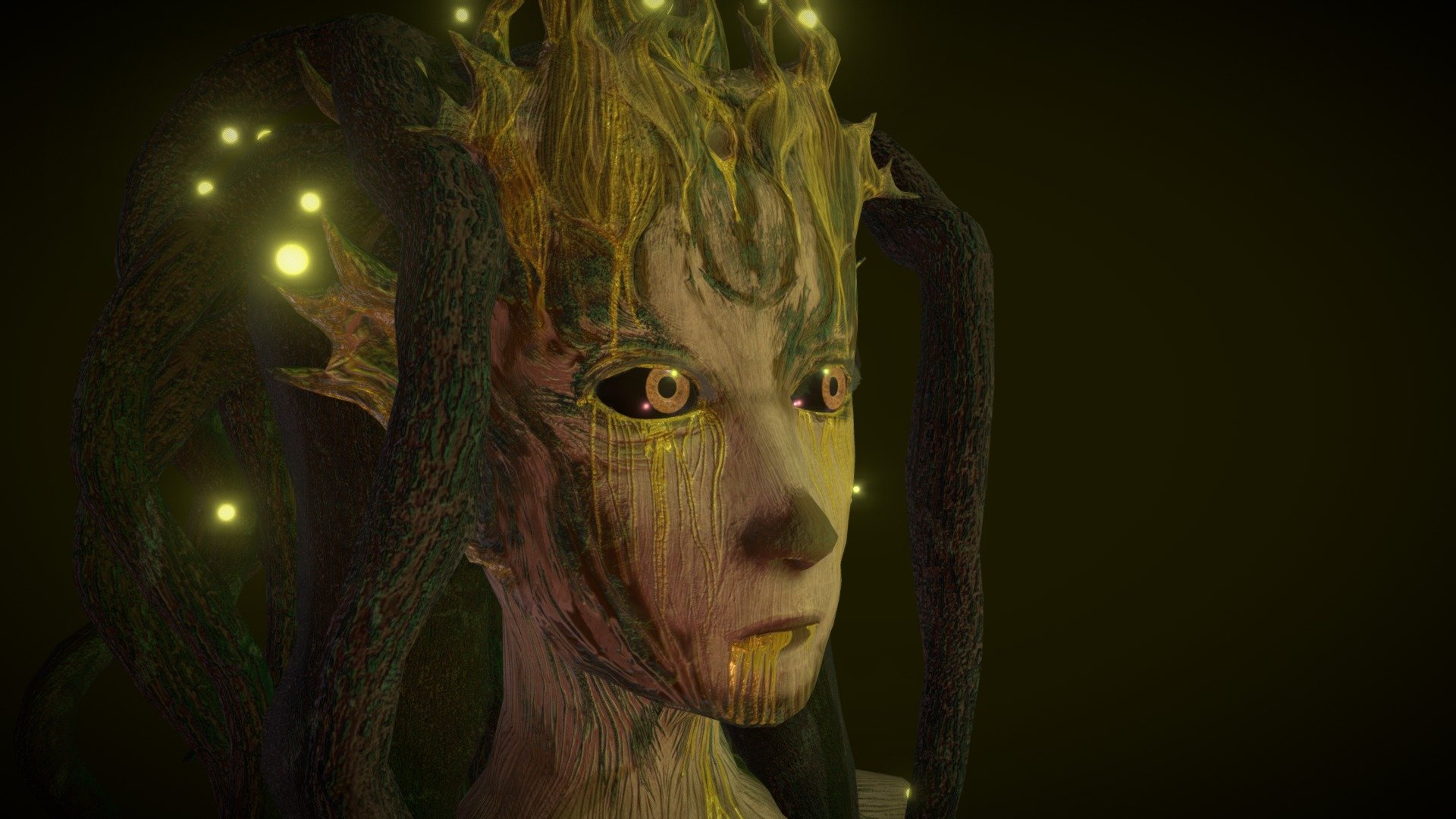 Dryade - 3D model by Svenja Pitzius (@PitziusS) [768ae98] - Sketchfab