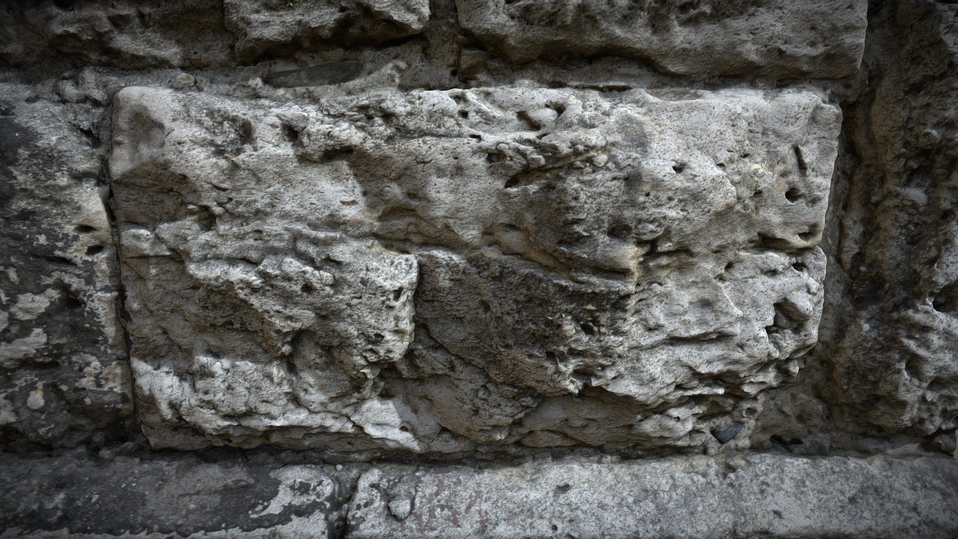 Stone Wall (3D-Scan) - Download Free 3D model by Pholution [768be81 ...