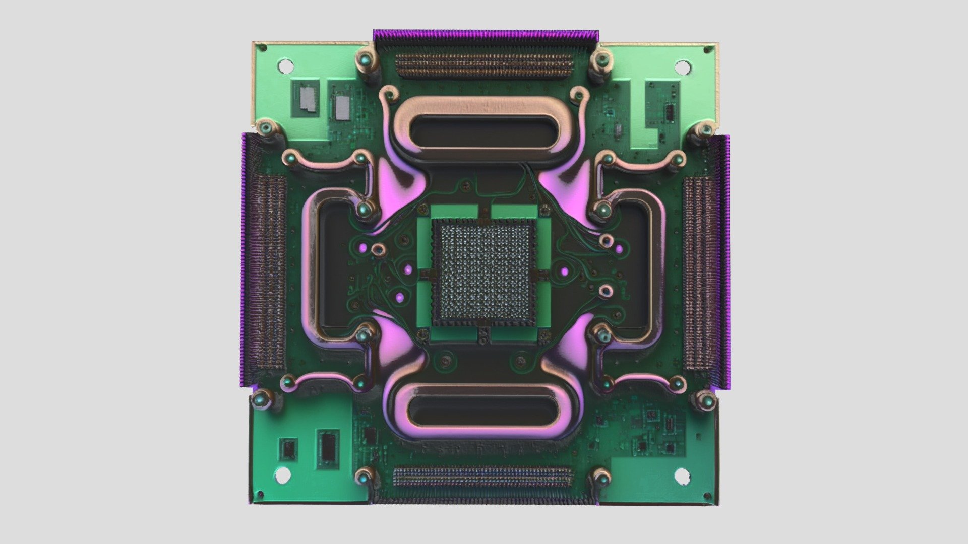 CHIPSET 006 - Download Free 3D model by RadioactiveAG [768ee0b] - Sketchfab