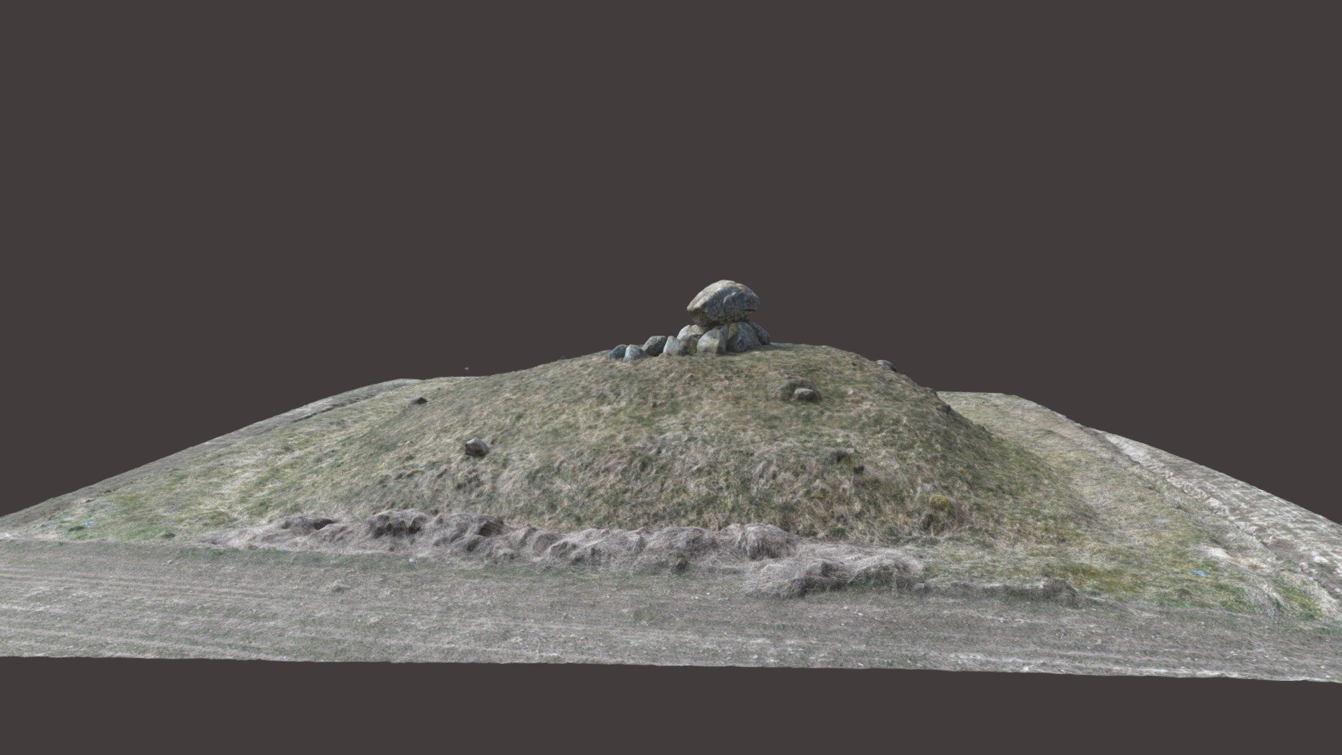Strands/Stenhuset Dysse - runddysse med høj - 3D model by Niels H ...