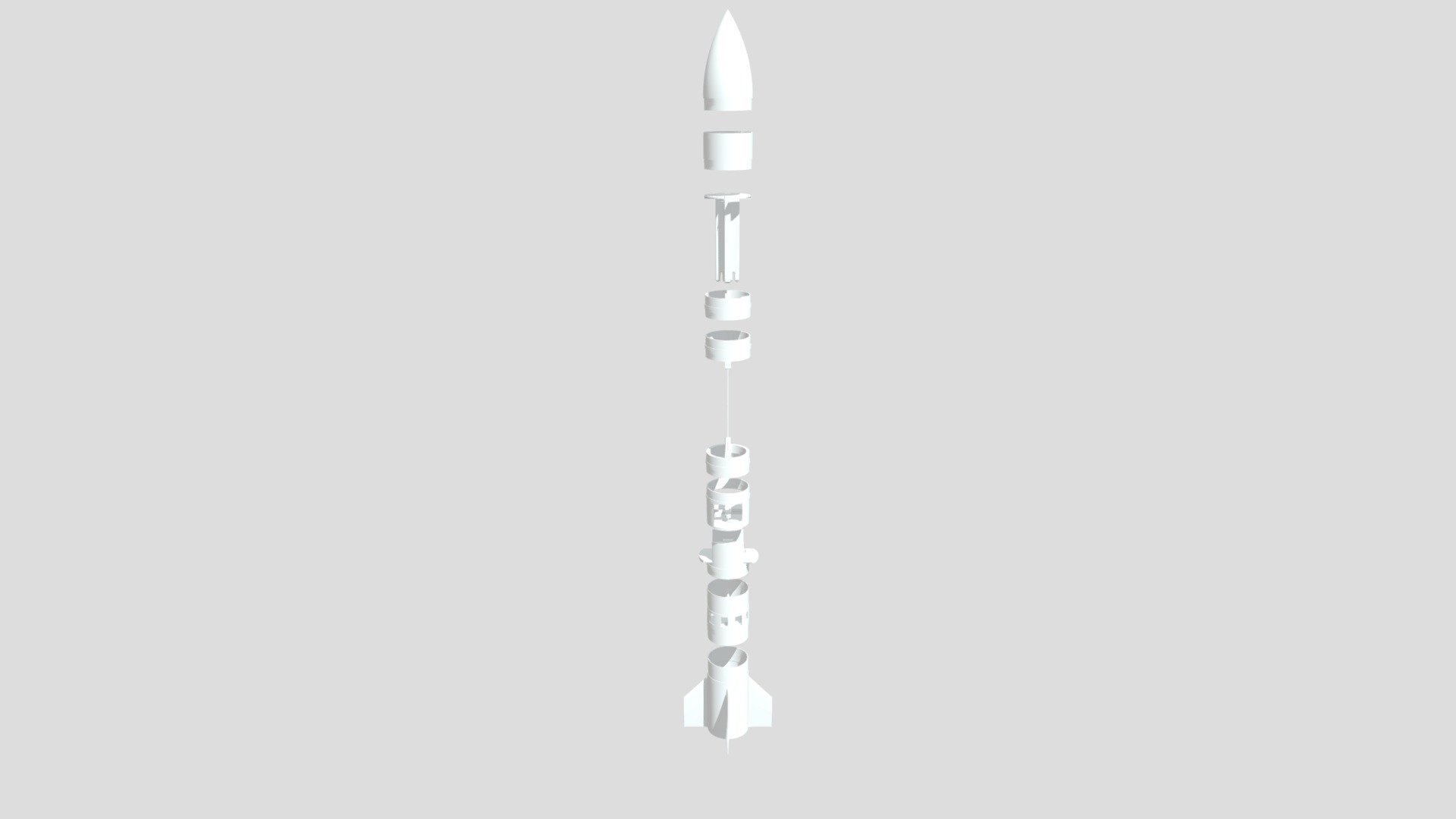 AB Rocket (spaced) - Download Free 3D model by ishaanp12 [768f7a9 ...