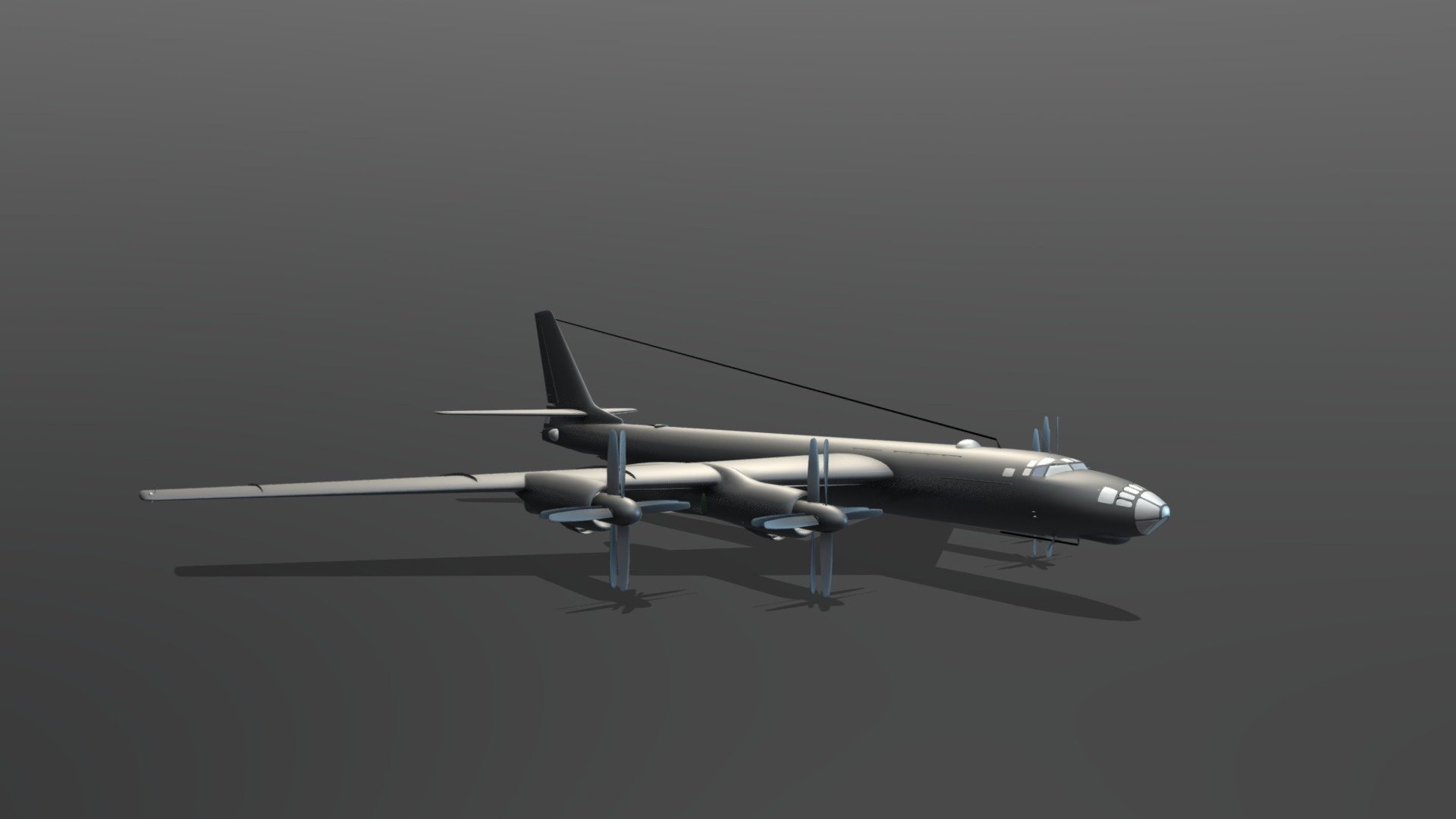 Tu-95M - 3D model by Surian [7690d5a] - Sketchfab