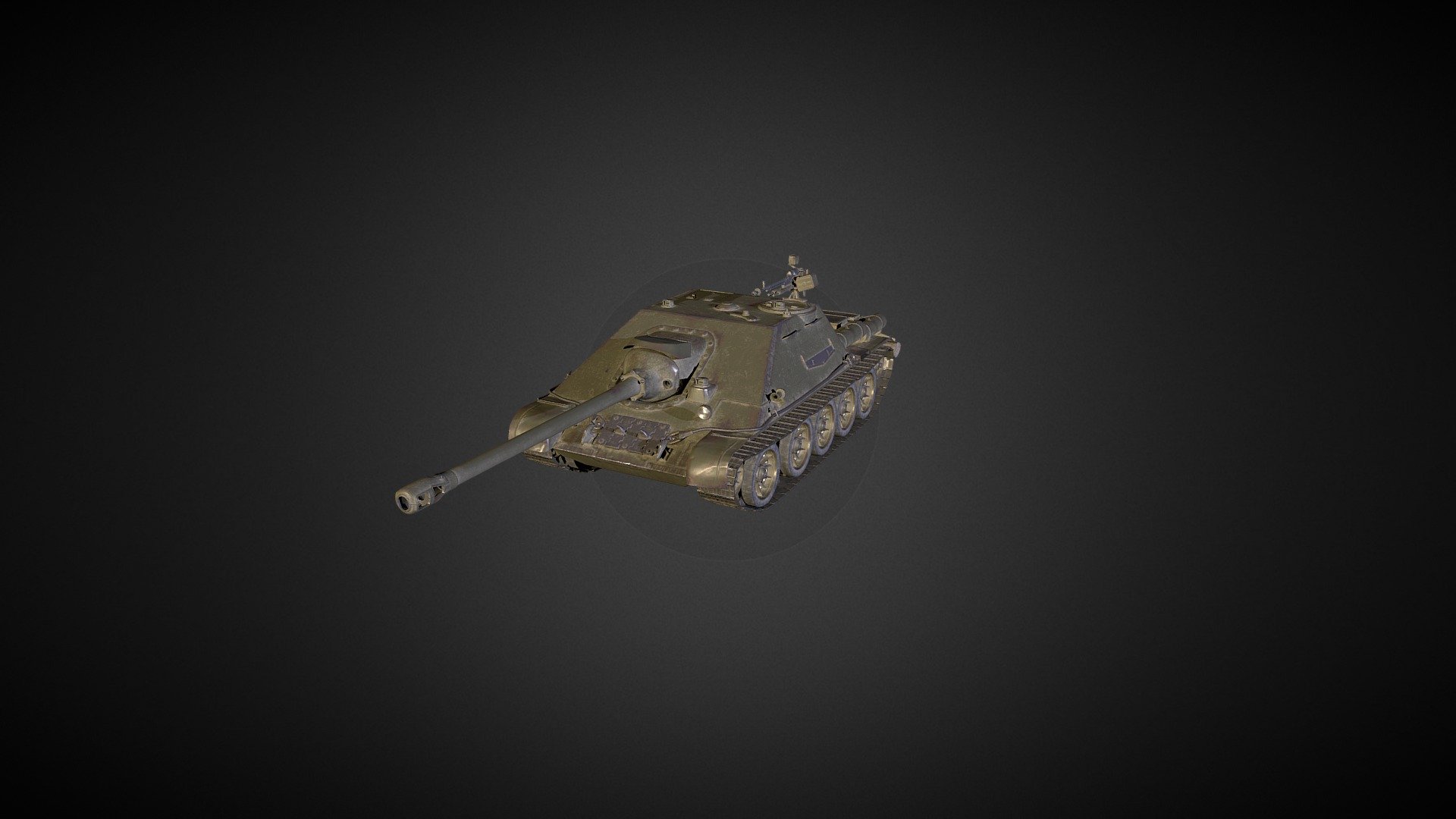 SU-122-44 - 3D model by Degit22 [7691b00] - Sketchfab