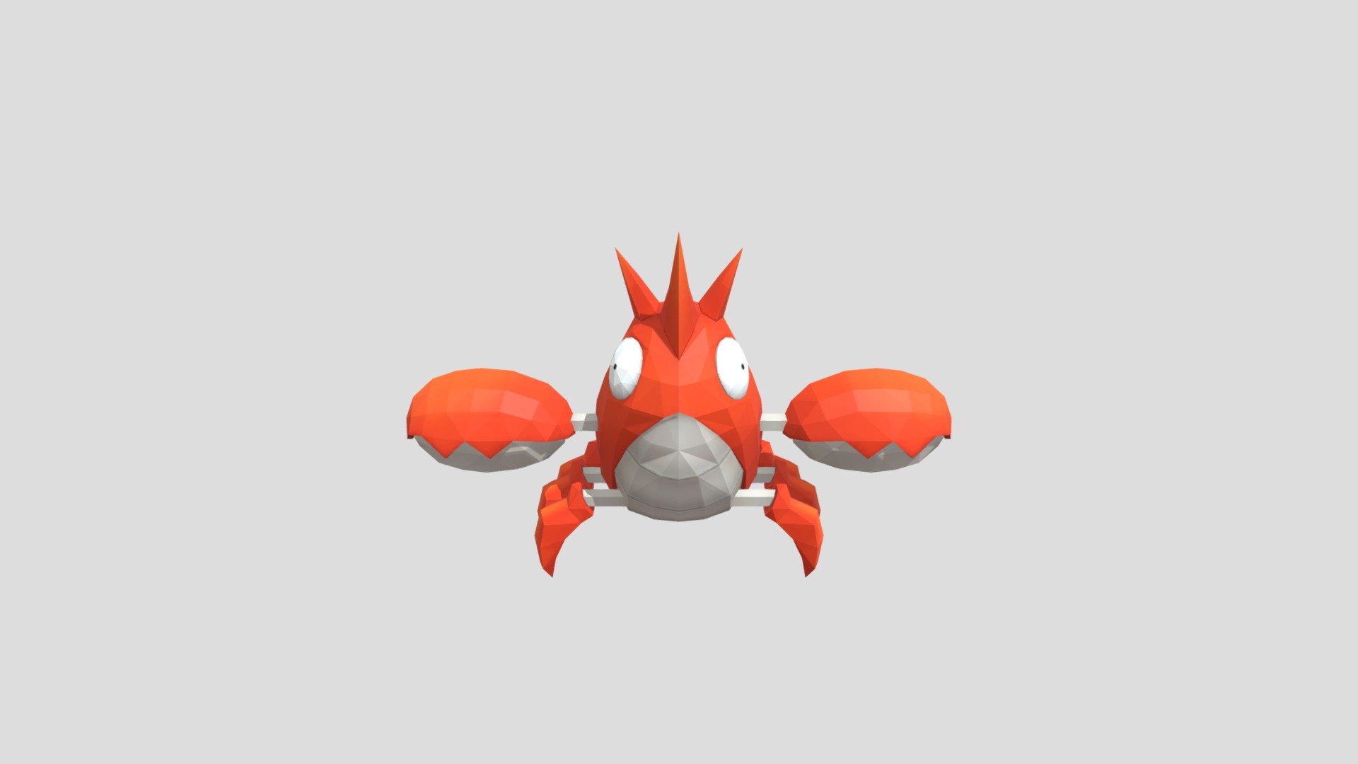 Corphish - Download Free 3D model by nguyenlouis32 [7691cb7] - Sketchfab