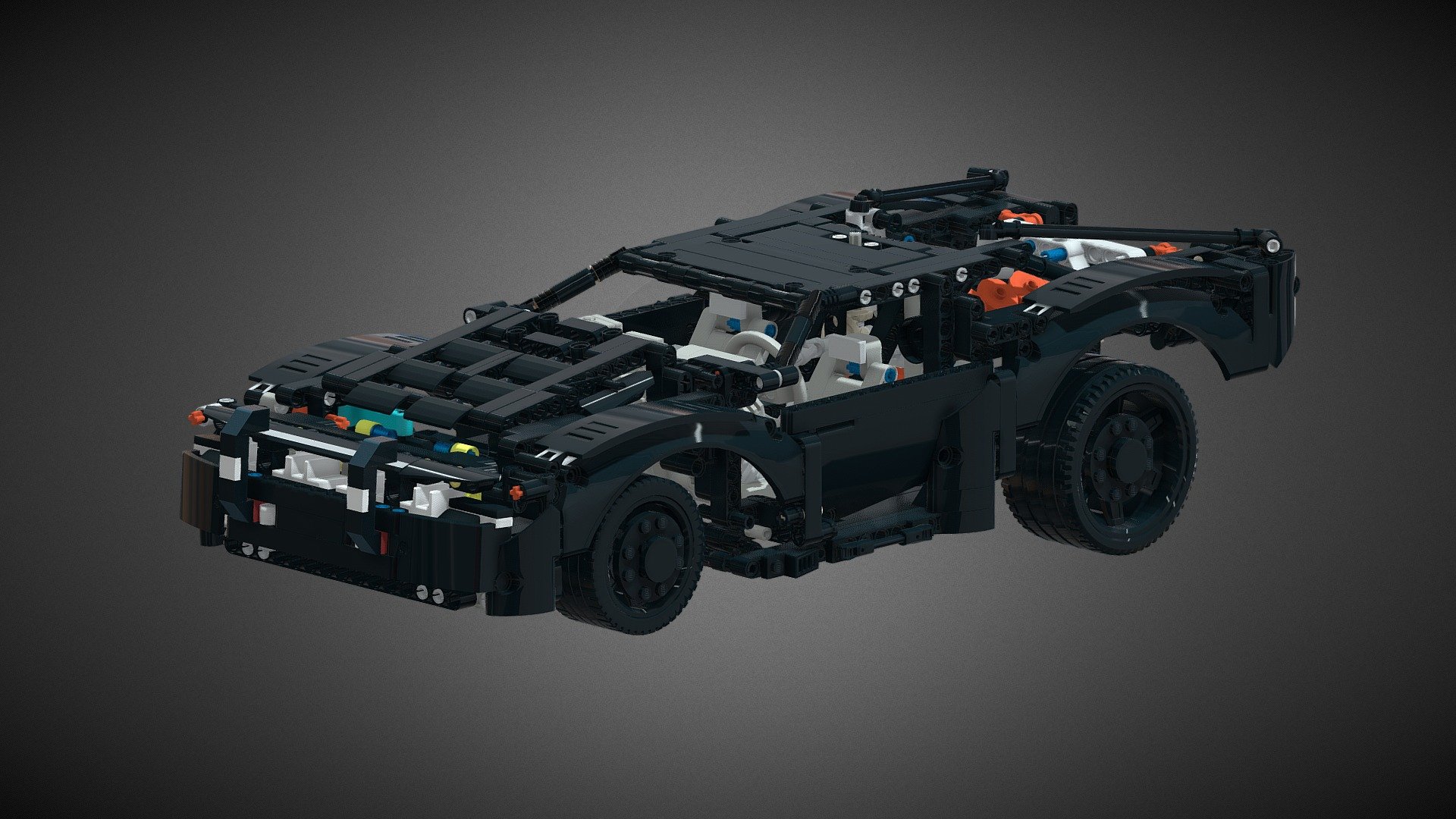Batmobile, Lego Technic - Download Free 3D model by SoftNote [7693056 ...