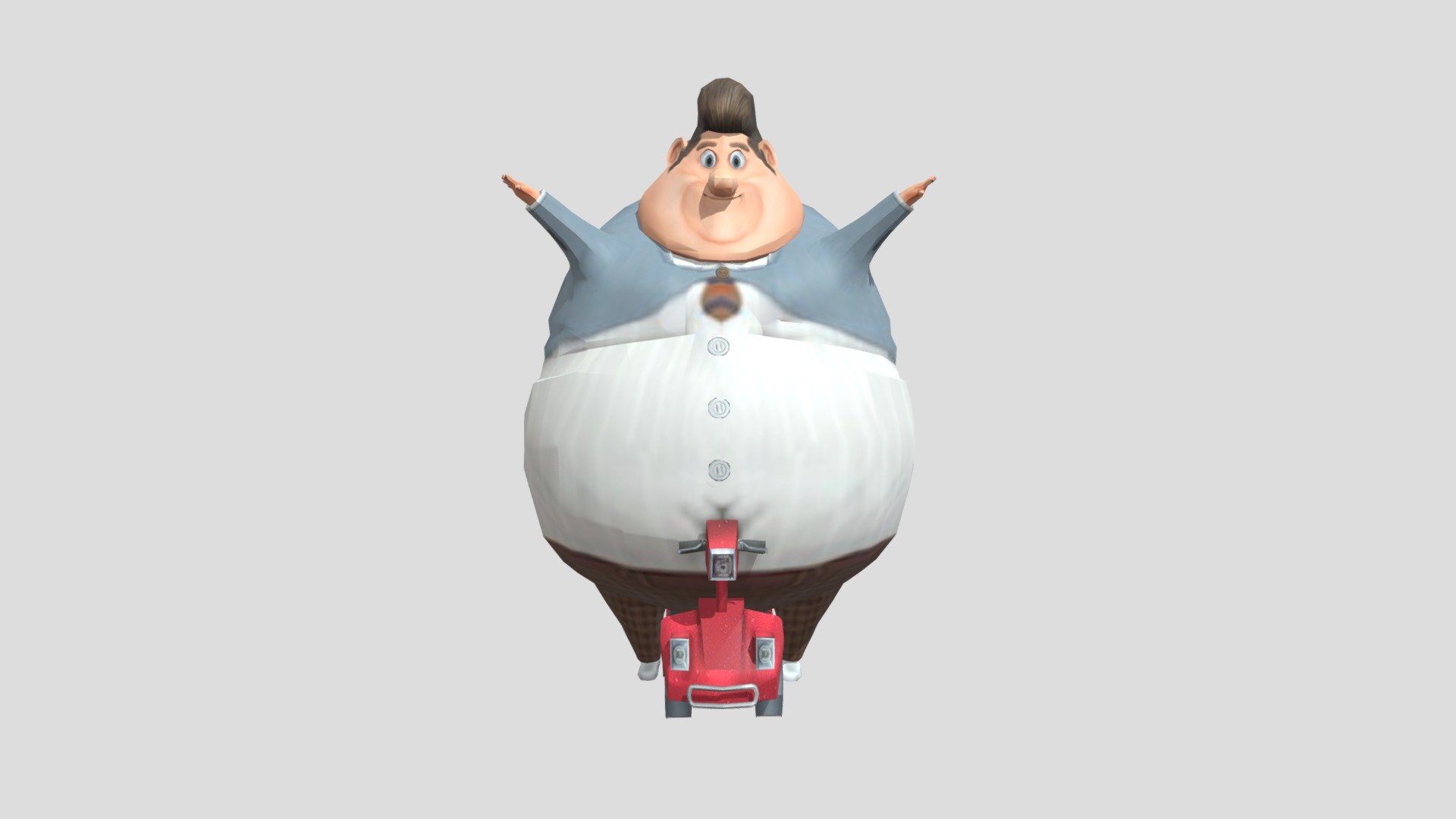 Big Mr Fat Mayor - Download Free 3D model by Jamessmartguy ...