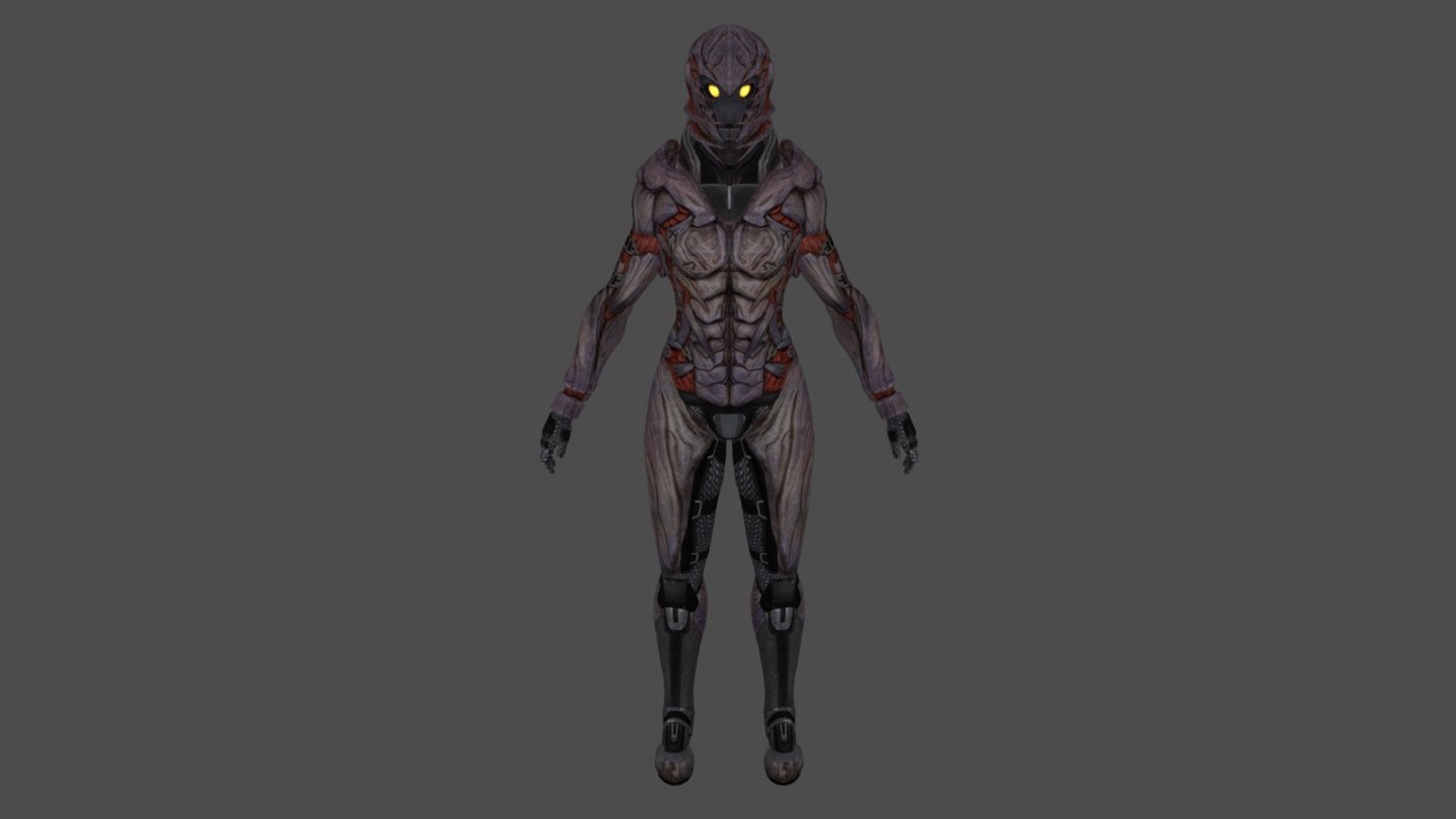 Female Shepard (Collector Armor) - Download Free 3D model by N7Legion ...