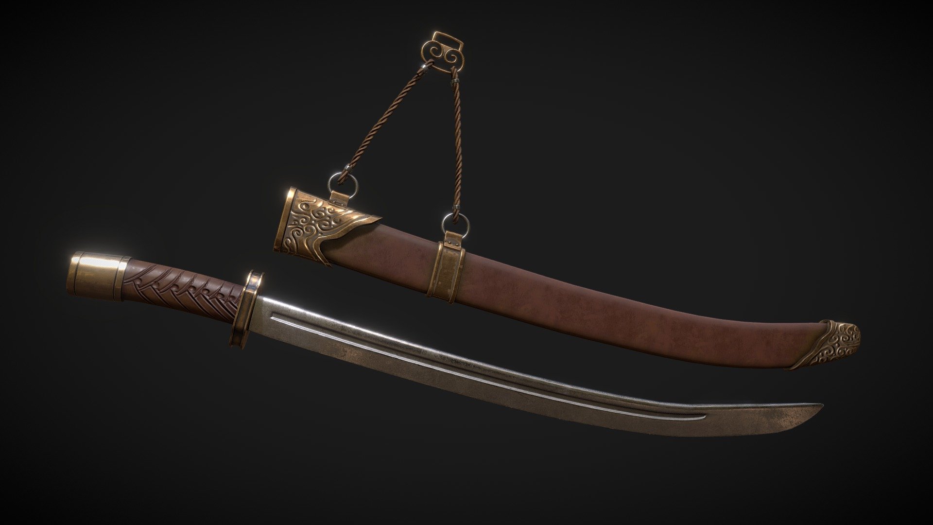sword - 3D model by Zoykaddd [7696616] - Sketchfab