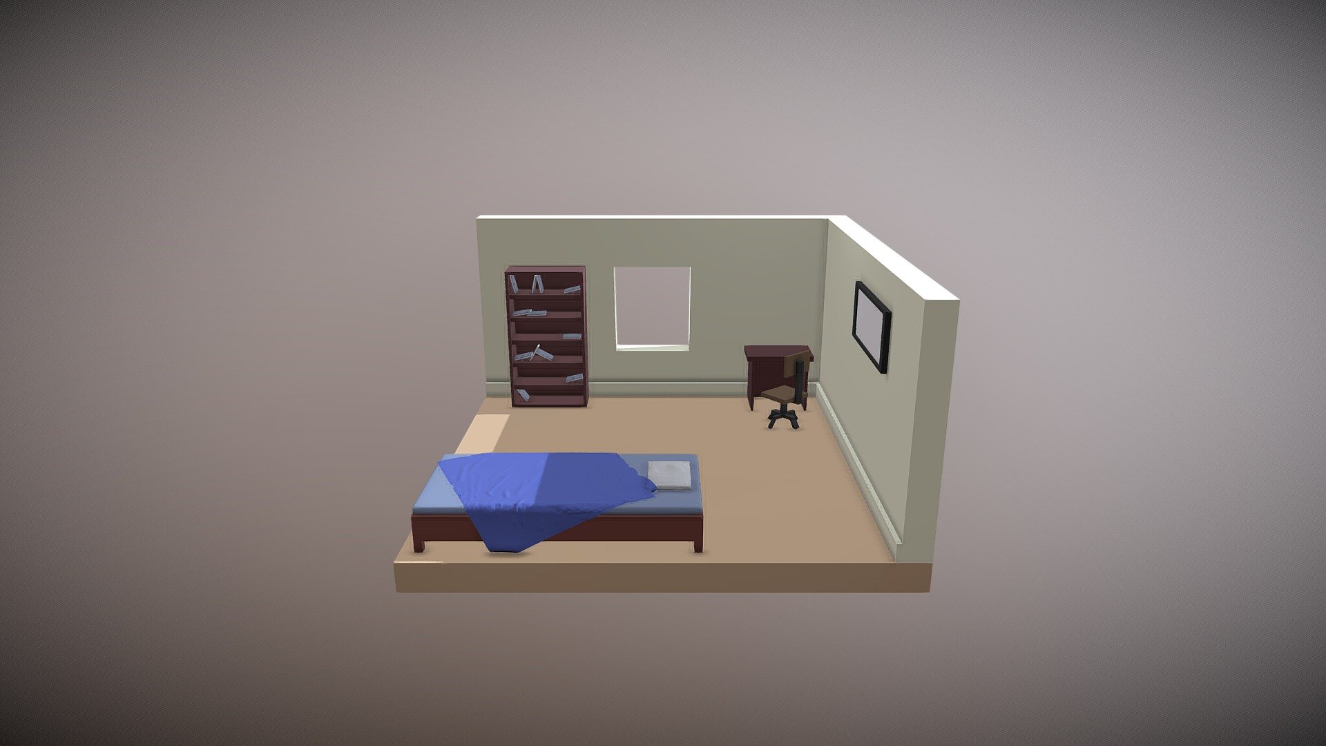 Low Poly Room - Download Free 3D model by DarkPheonix06 [7696731 ...