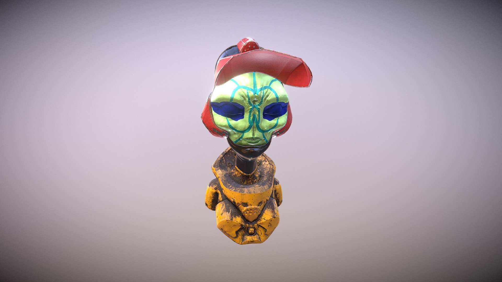 b1g1_florent_chaltin_mon-alien - 3D model by FlorentC [769b499] - Sketchfab