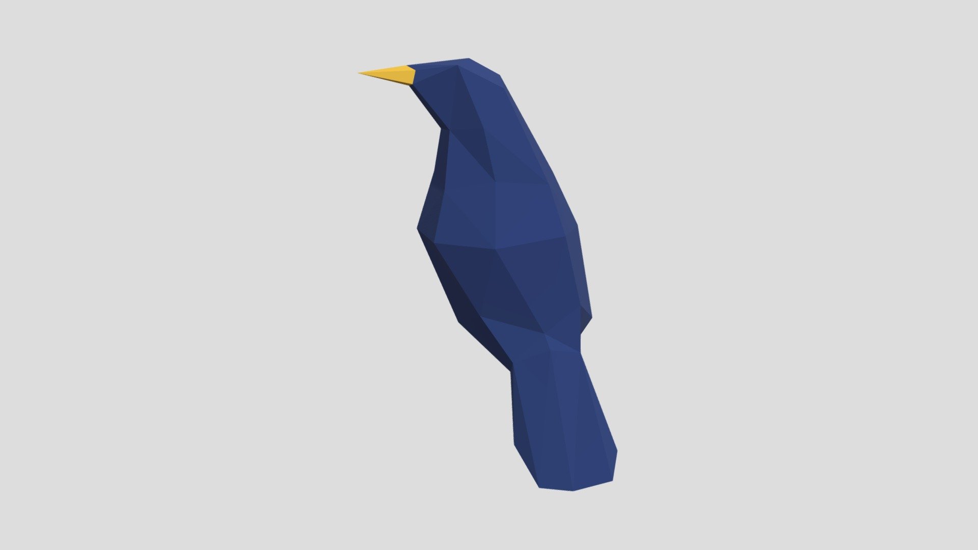 Low Poly Bird - Download Free 3D model by Rach (@tyan.) [769be7f ...