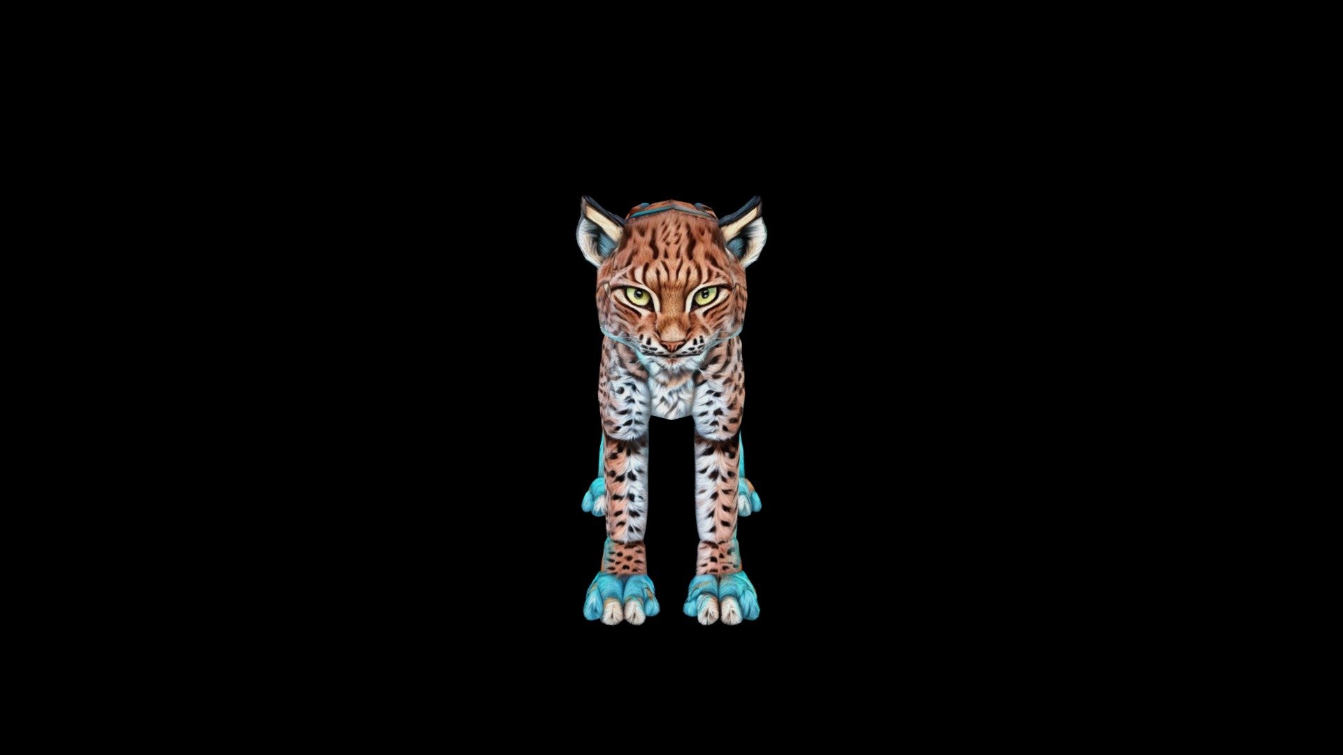 Meshy Lynx_child - Download Free 3D model by klrxyz [769c9d2] - Sketchfab