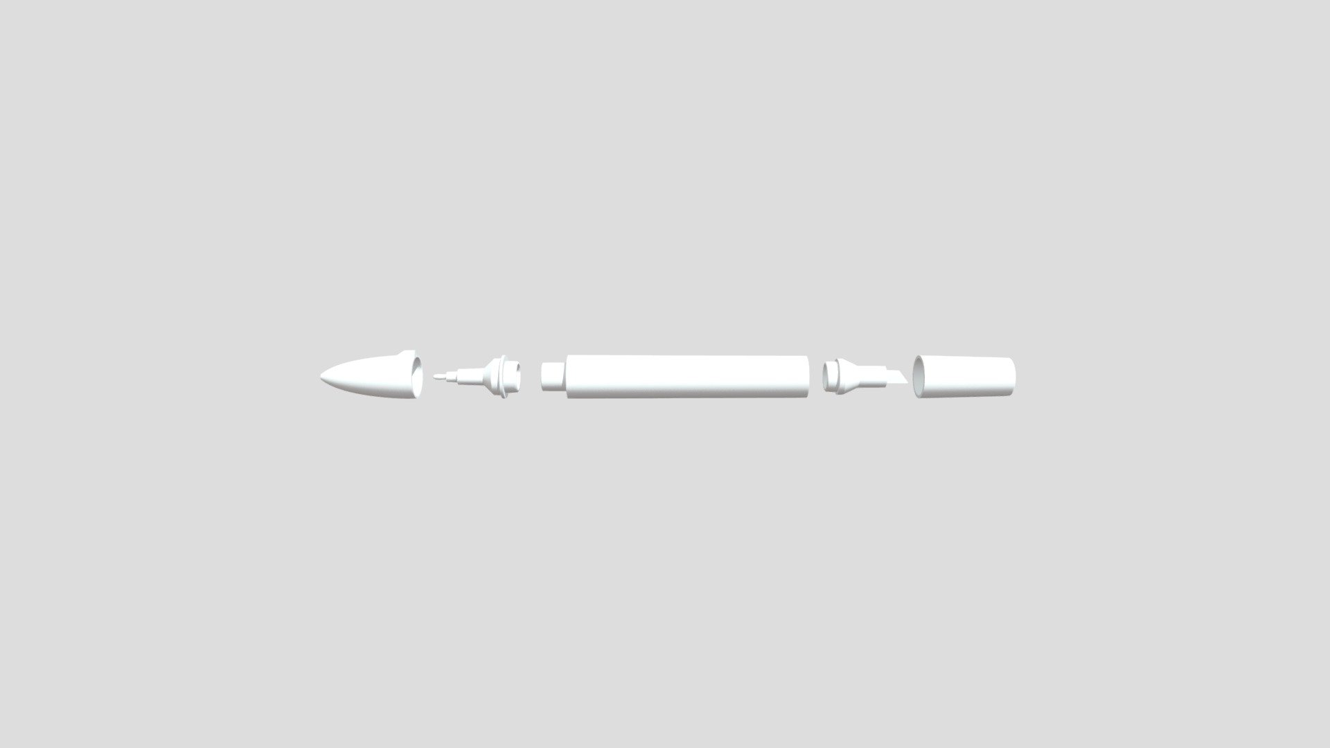 Marker assembly - 3D model by Johng_4 [769e699] - Sketchfab