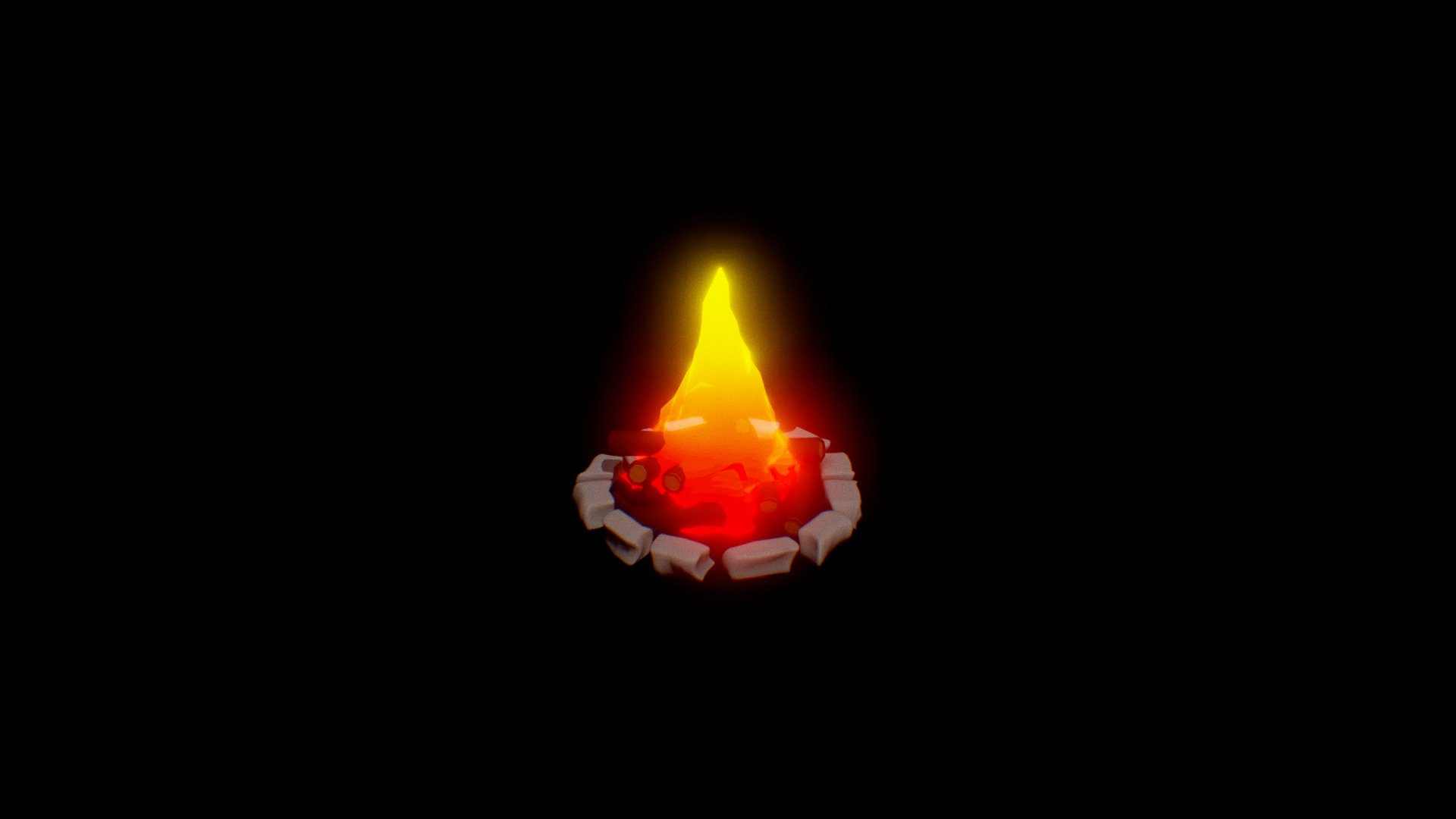 [31] Fire _ Inktober 2023 - Download Free 3D model by Glub ...