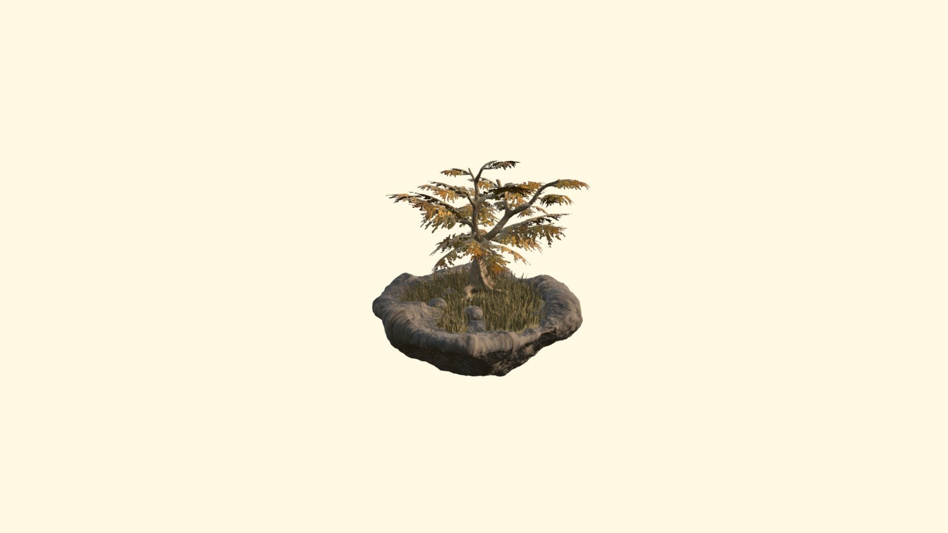 Tree in Savannah - 3D model by onurcanmizrak [769fc5f] - Sketchfab