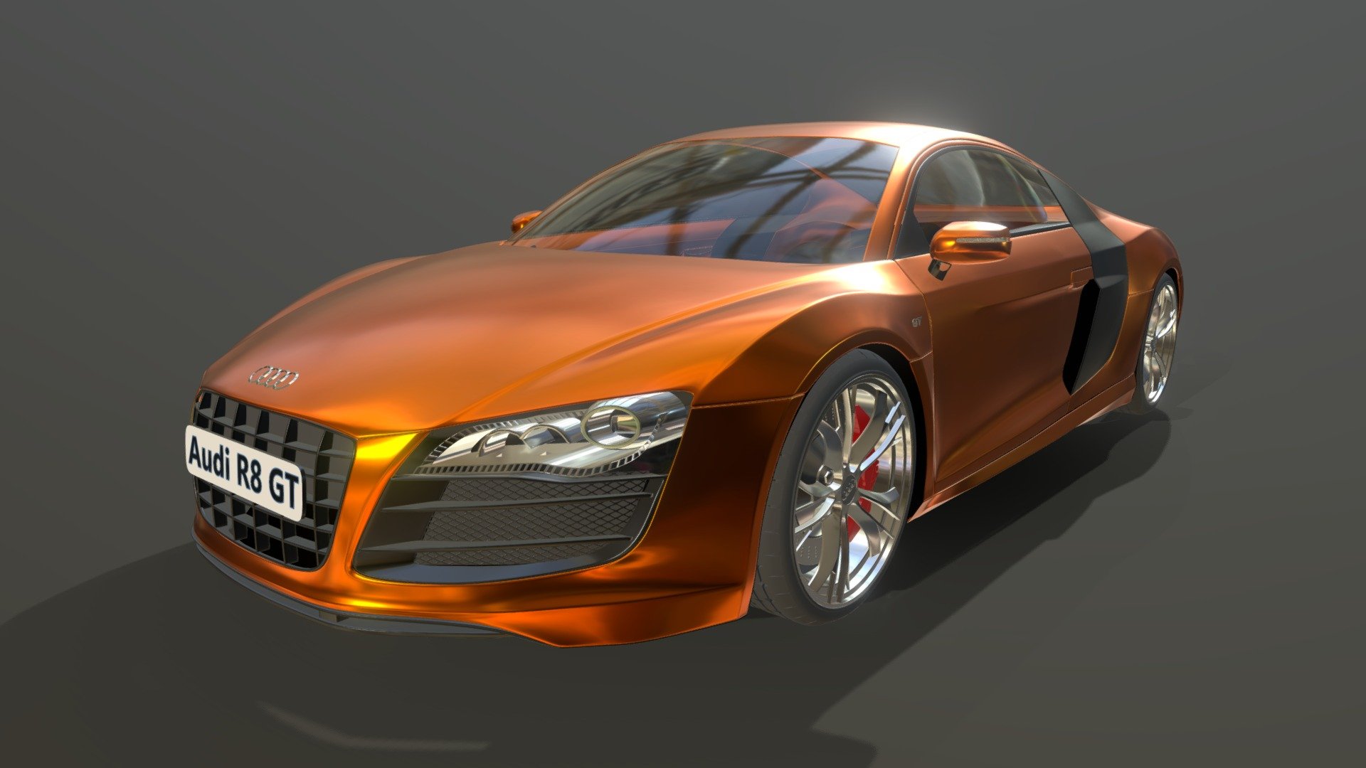 Audi R8 GT - 3D model by GregBulmer [76a2a1c] - Sketchfab