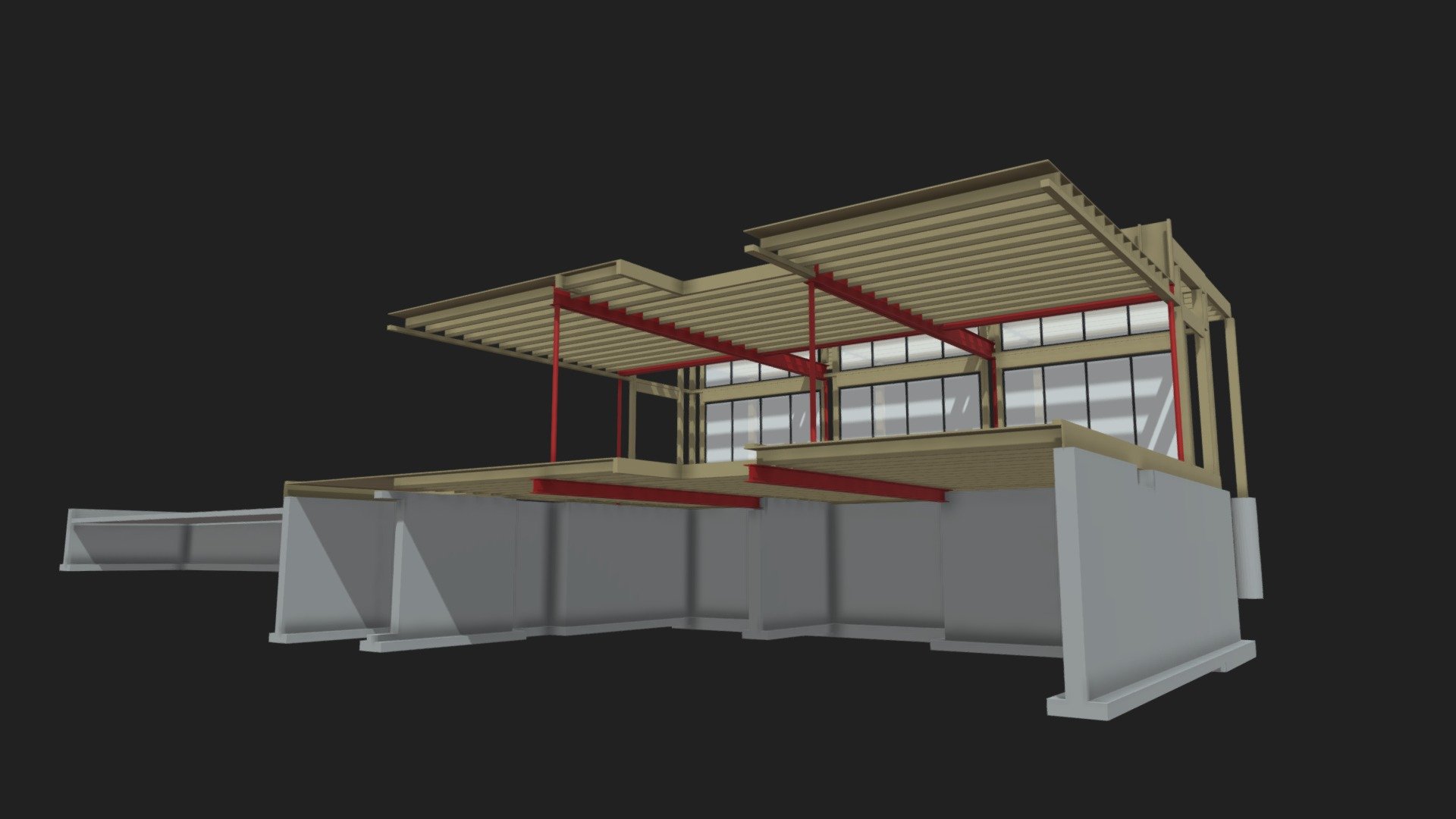Burton Addition Framing - 3D model by studio meliora (@studiomeliora ...