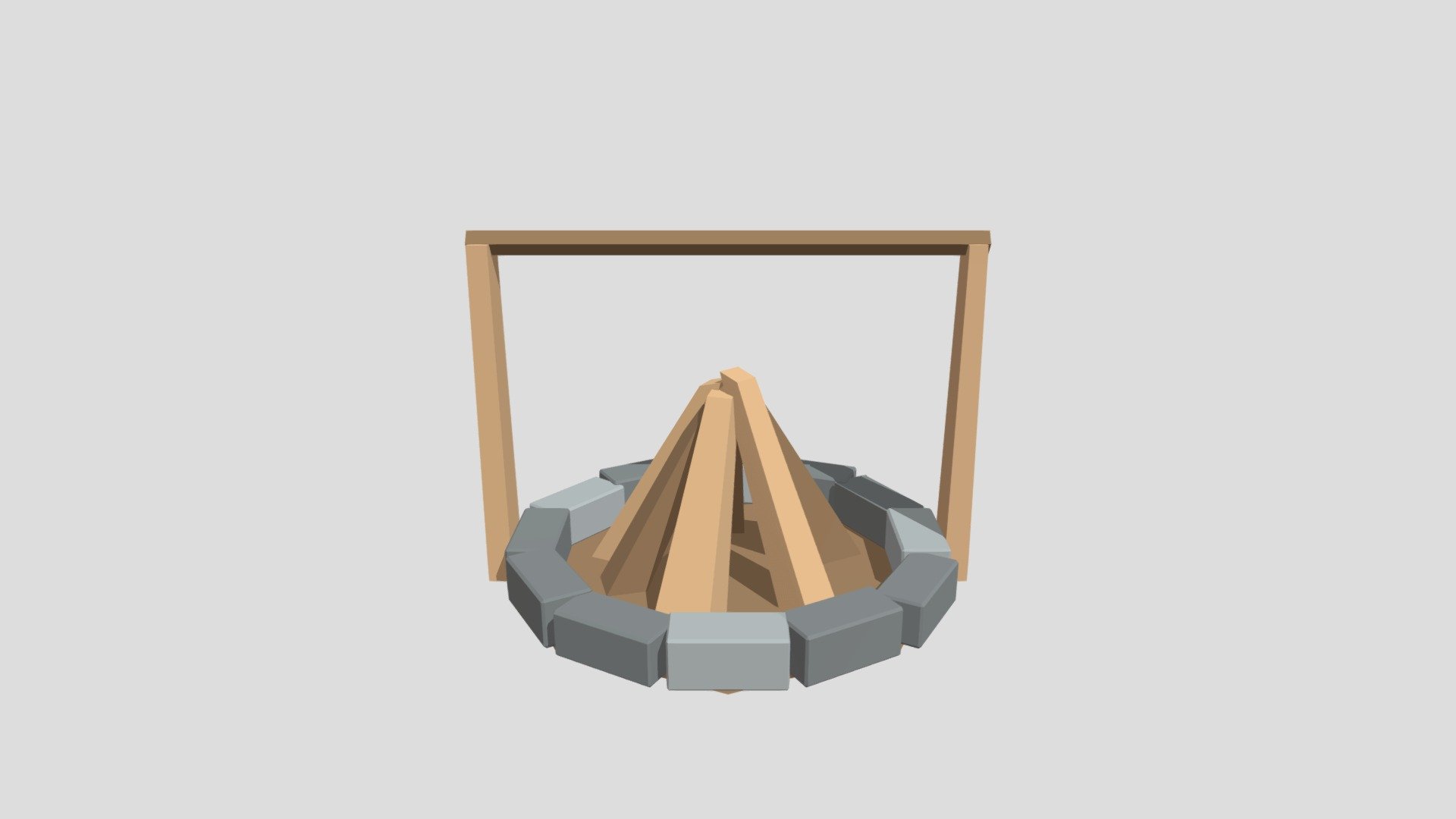 Low Poly Camp Fire - Download Free 3D model by lowpoly78 [76a4f7d ...