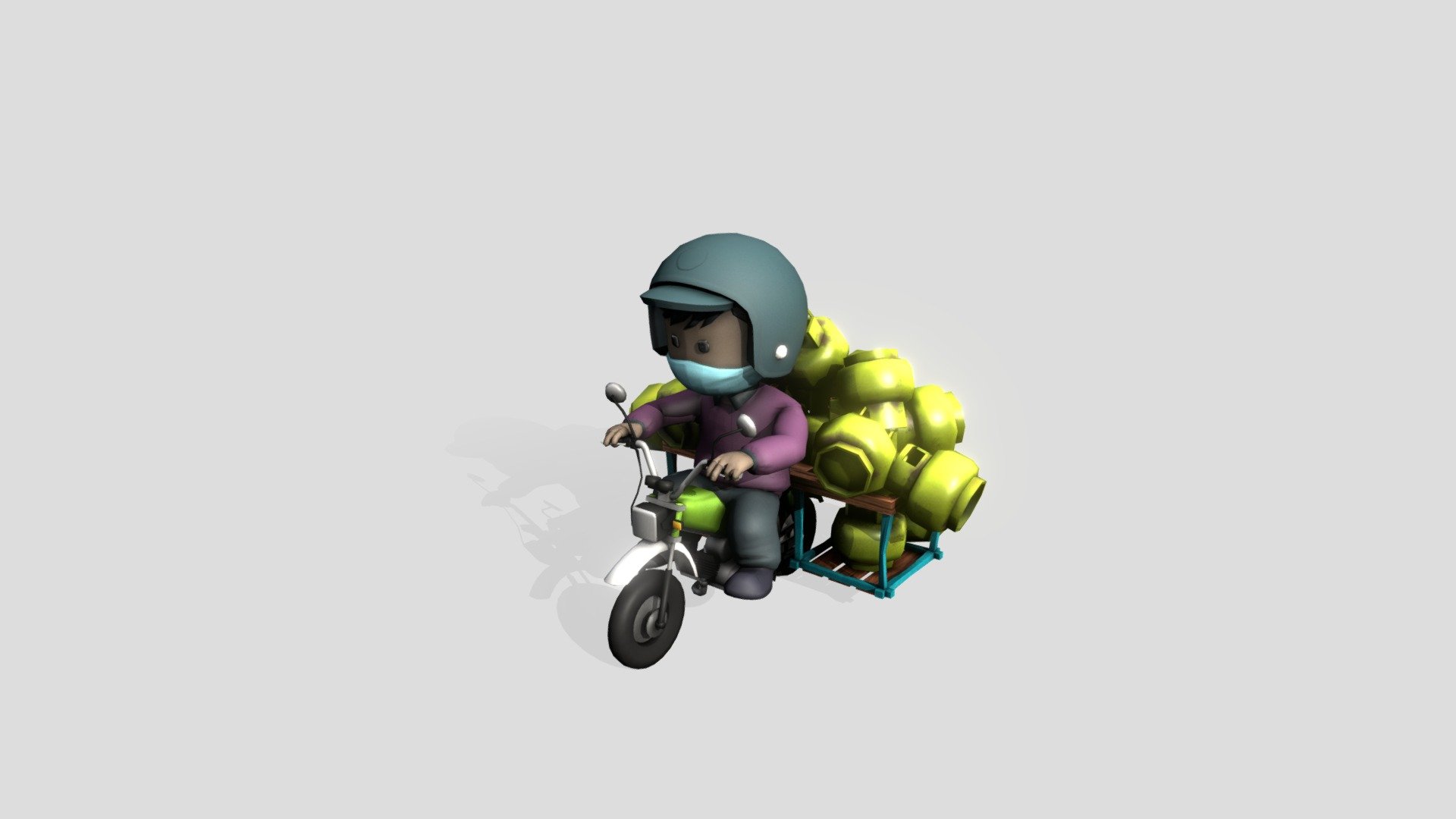 Gasman - 3D model by wolfpuplab [76a58b6] - Sketchfab