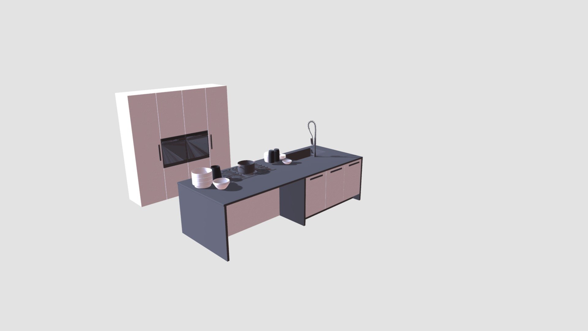 kitchen - Buy Royalty Free 3D model by Evermotion [76a595d] - Sketchfab ...