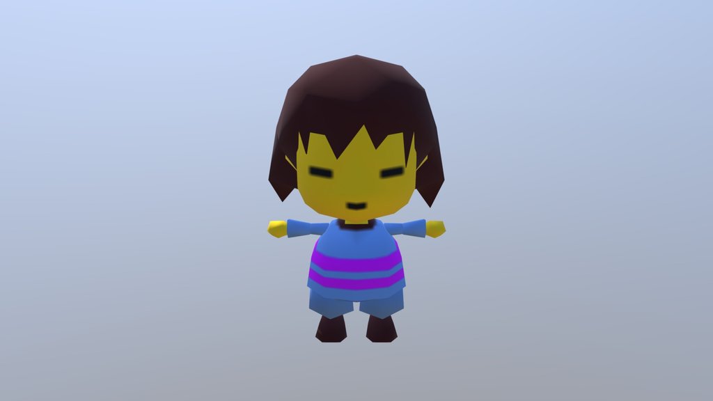 lol frisk - A 3D model collection by ronidv34 - Sketchfab