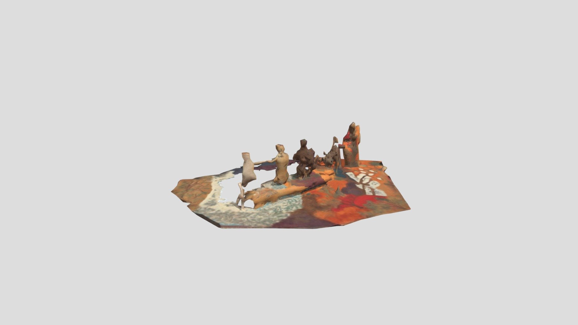 Family Gathering - 3D model by binhbinh05112004 [76a5c18] - Sketchfab