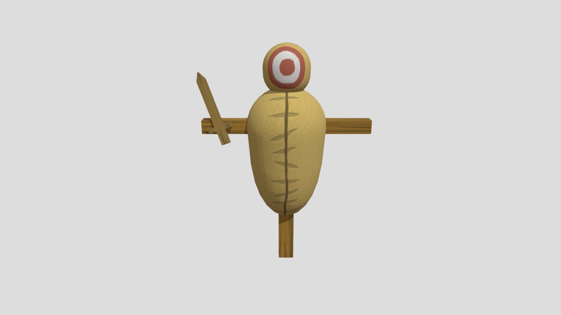 Target Dummy - Download Free 3D model by Dean Hunnik (@DeanHunnik ...