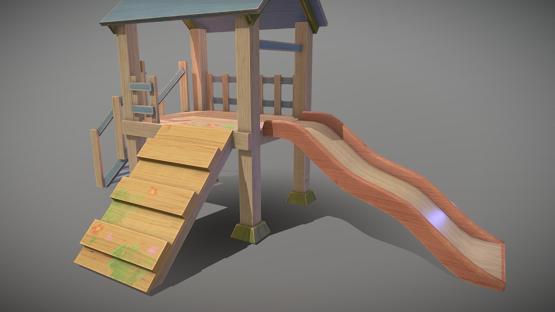 Park Slide - TRACKS - 3D model by Antonio_Adams (@AAdams3112) [76a761f ...